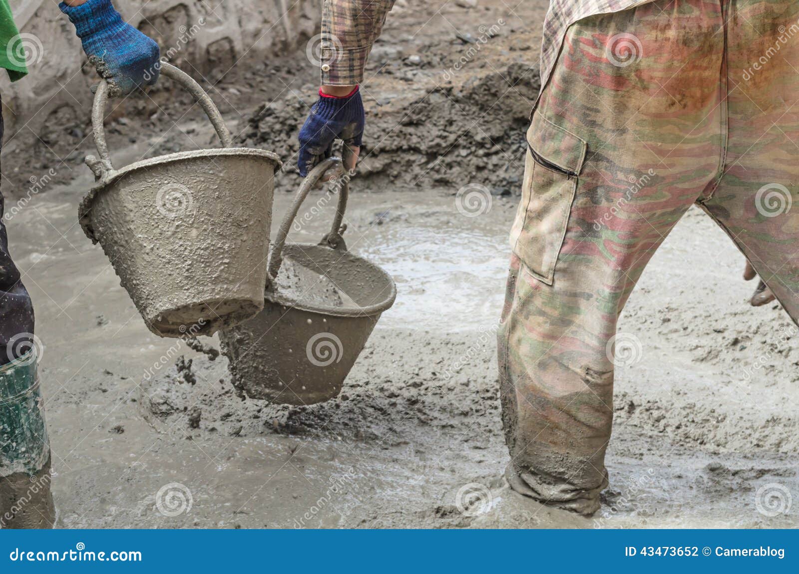 Dirty construction work stock photo. Image of platform - 43473652