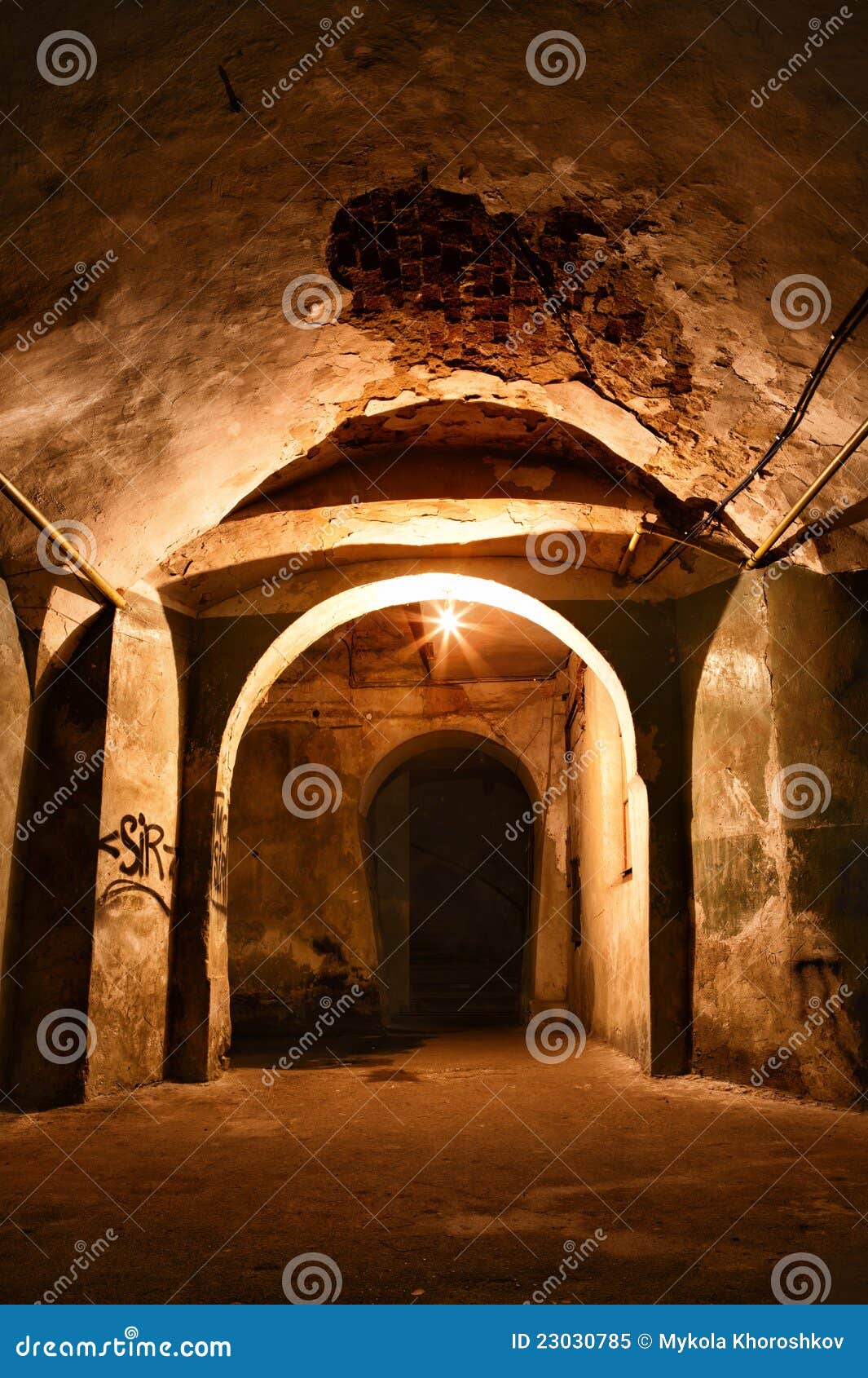 Dirty corner of street stock image. Image of decay, brick - 23030785