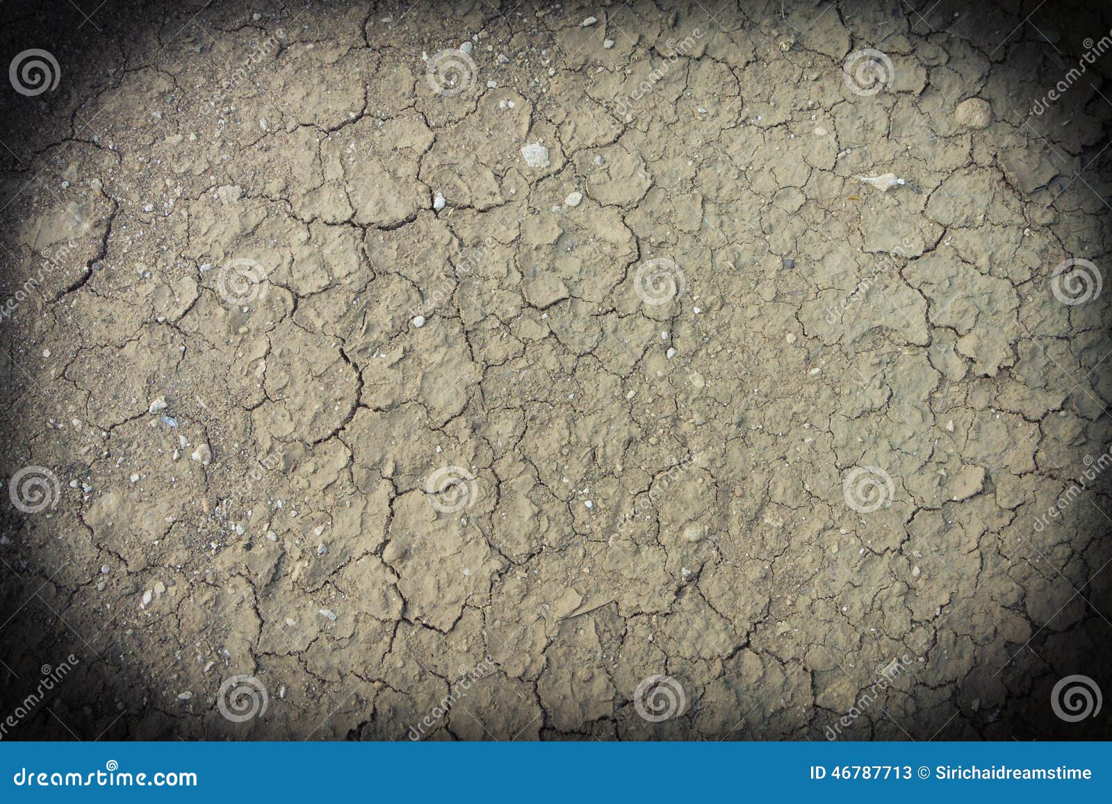 Dirty Cracked clay ground stock image. Image of natural - 46787713