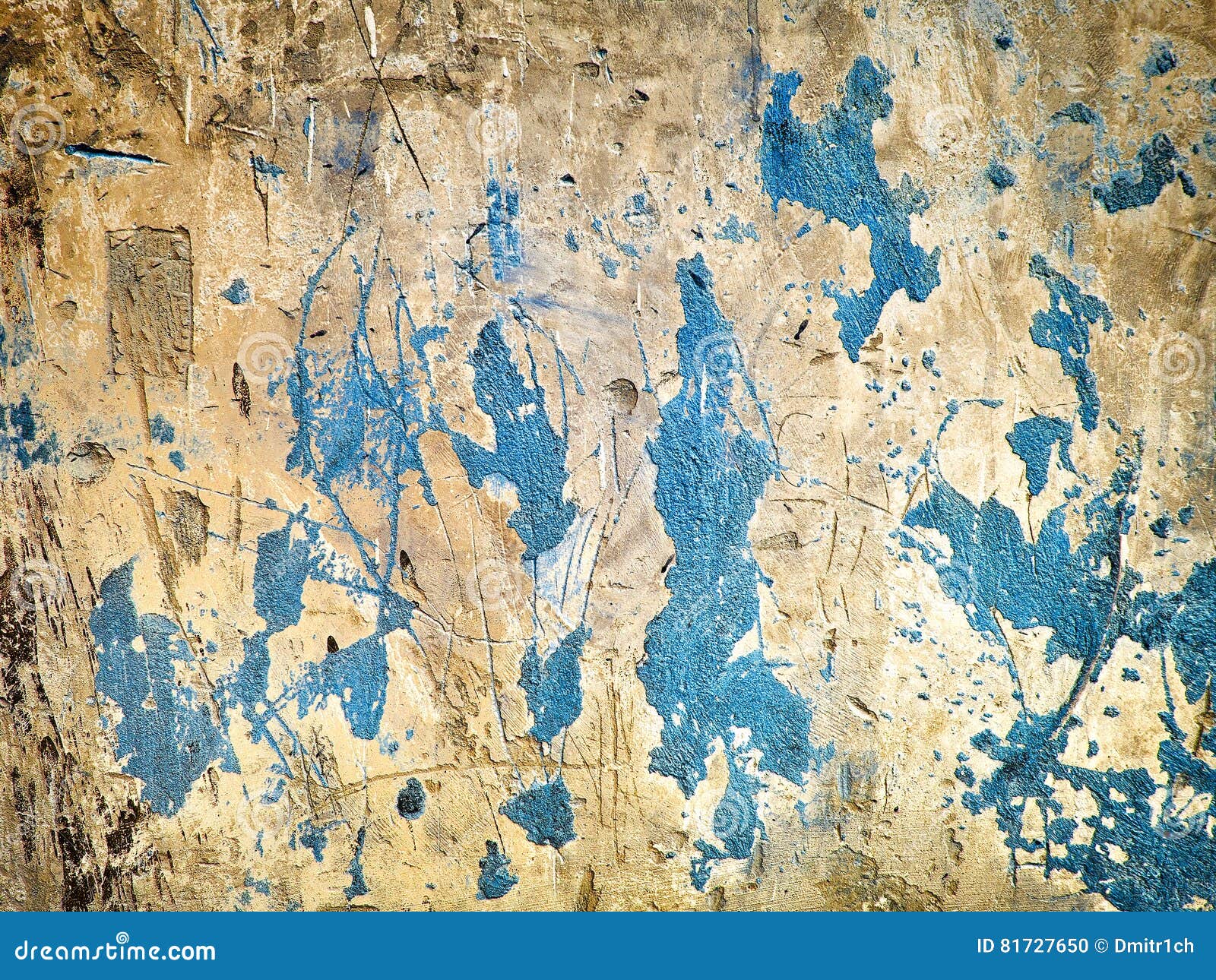 Dirty Cracked Orange Wall Texture Background Stock Photo - Image of ...