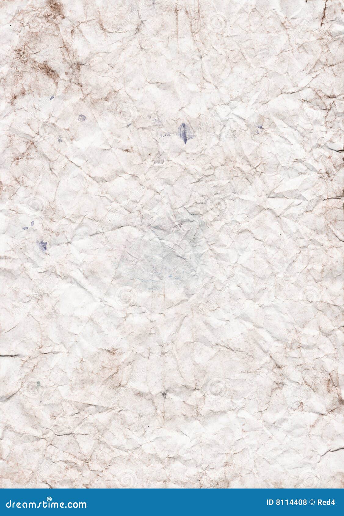 Dirty crumpled paper stock photo. Image of paper, crumpled - 8114408