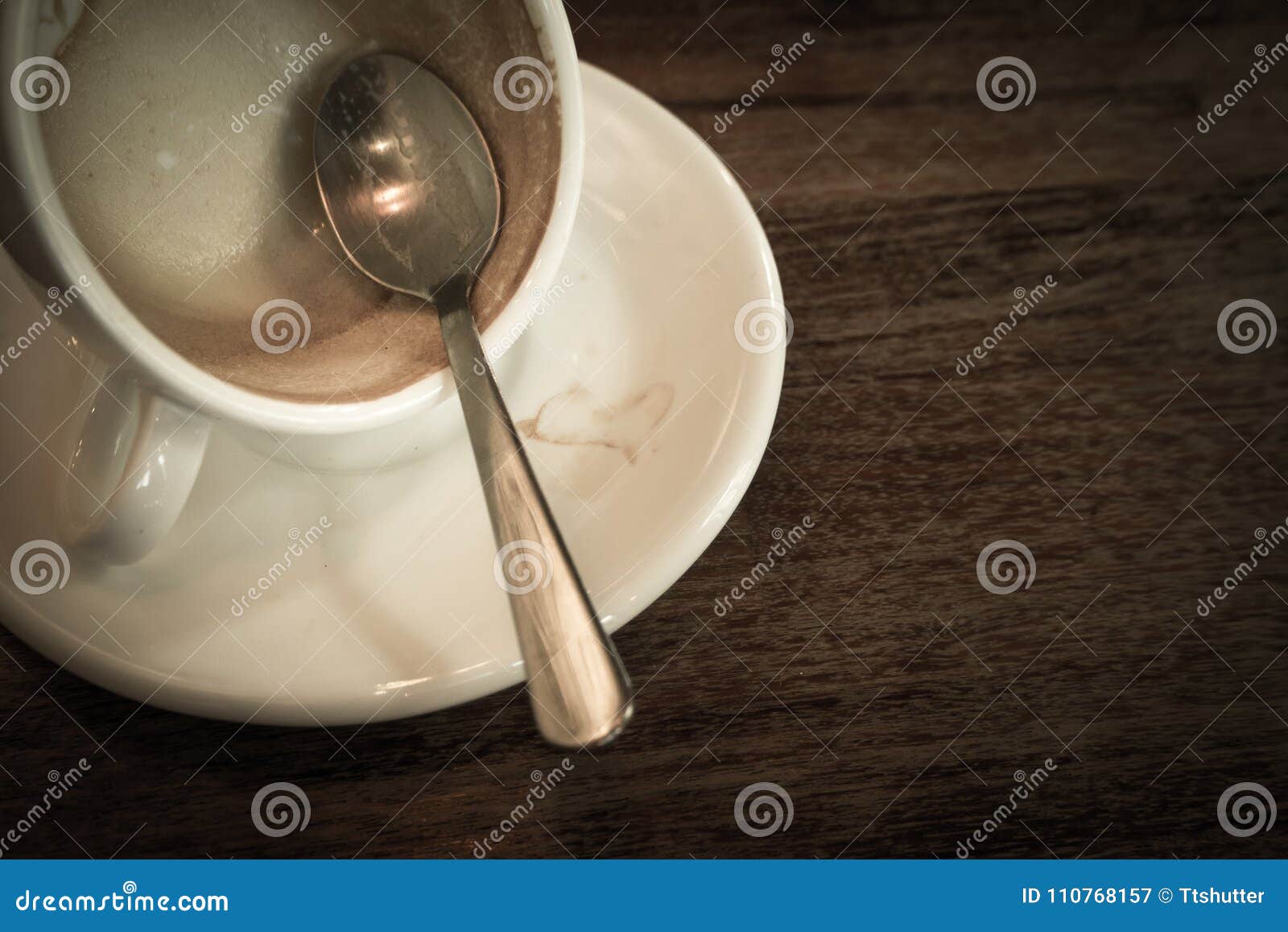 Dirty cup stock image. Image of nutrition, table, clean - 110768157
