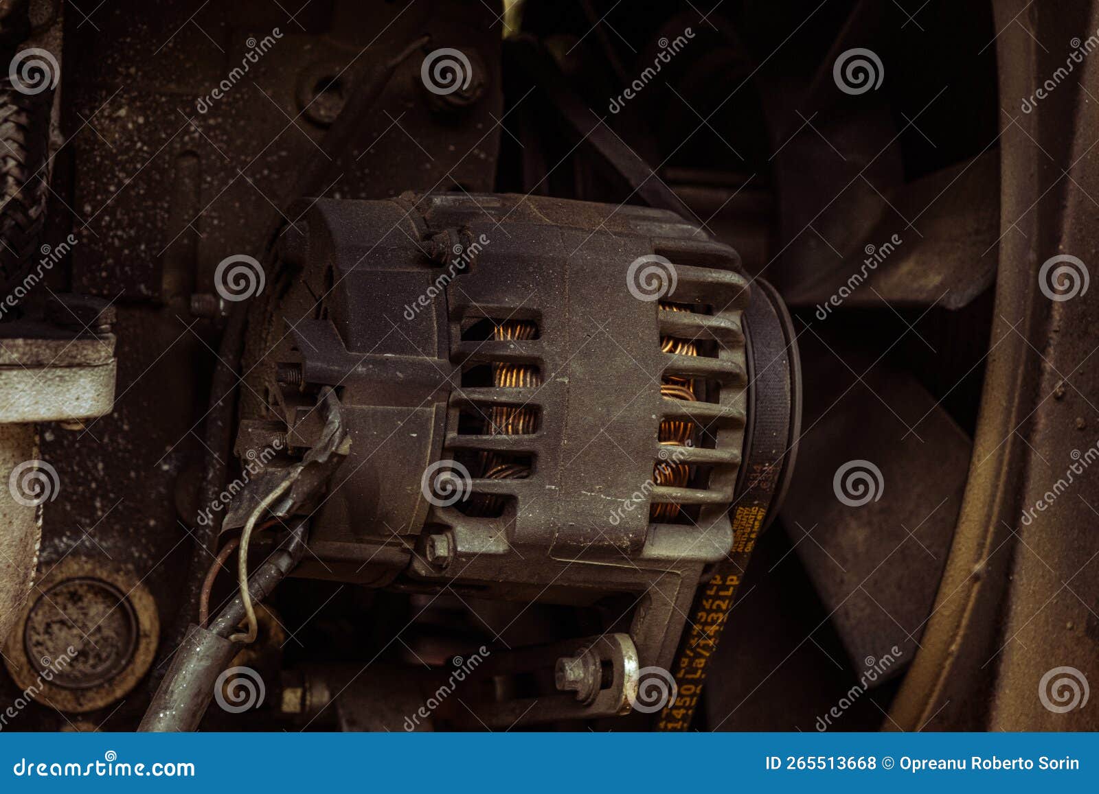 Dirty diesel engine stock photo. Image of connection - 265513668