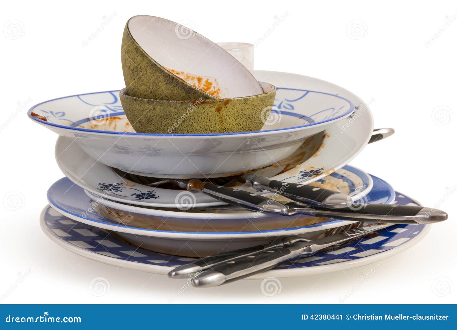 Dirty dishes stock image. Image of background, design - 42380441