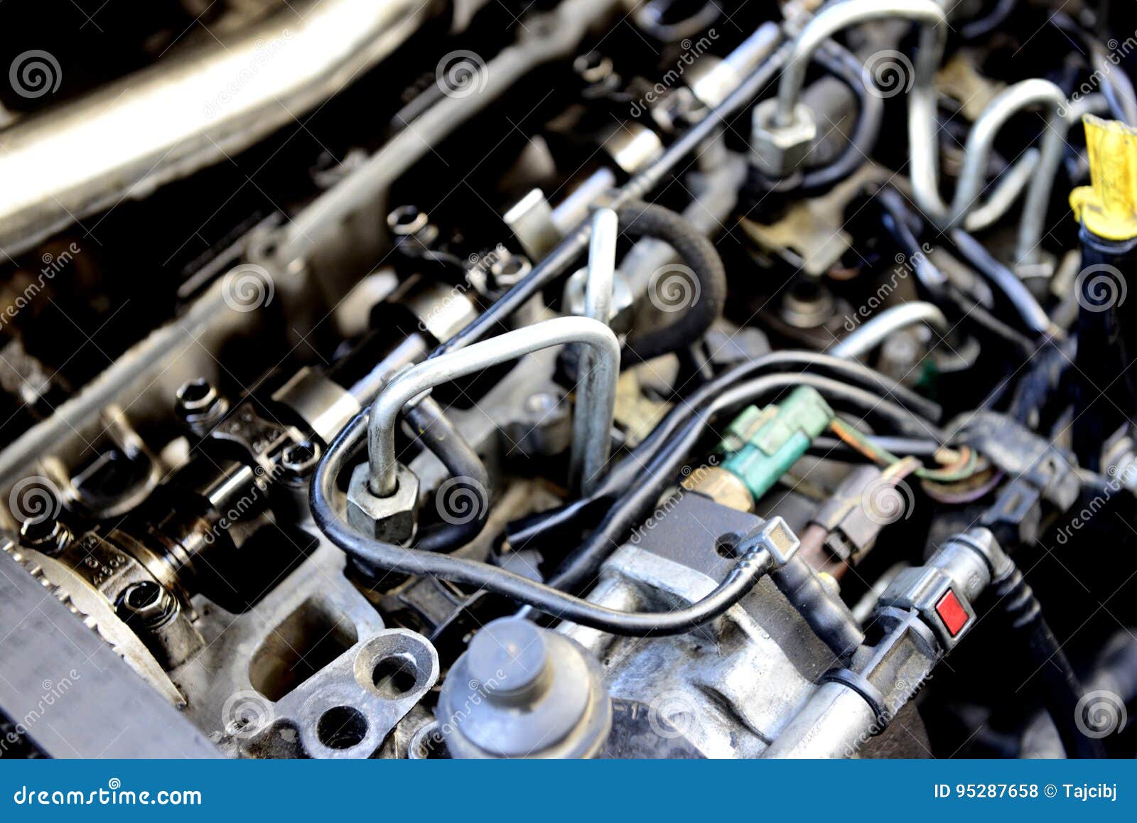 Dirty and Dusty Old Car Engine Stock Photo - Image of dusty, gear: 95287658