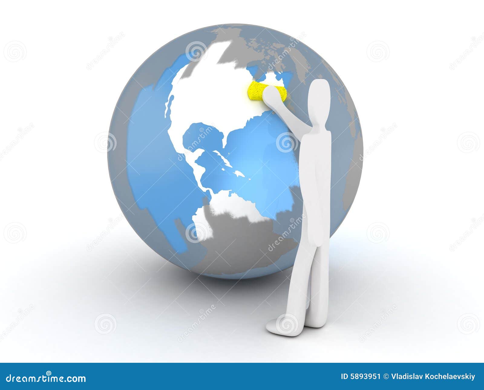 Dirty earth stock illustration. Illustration of recycle - 5893951
