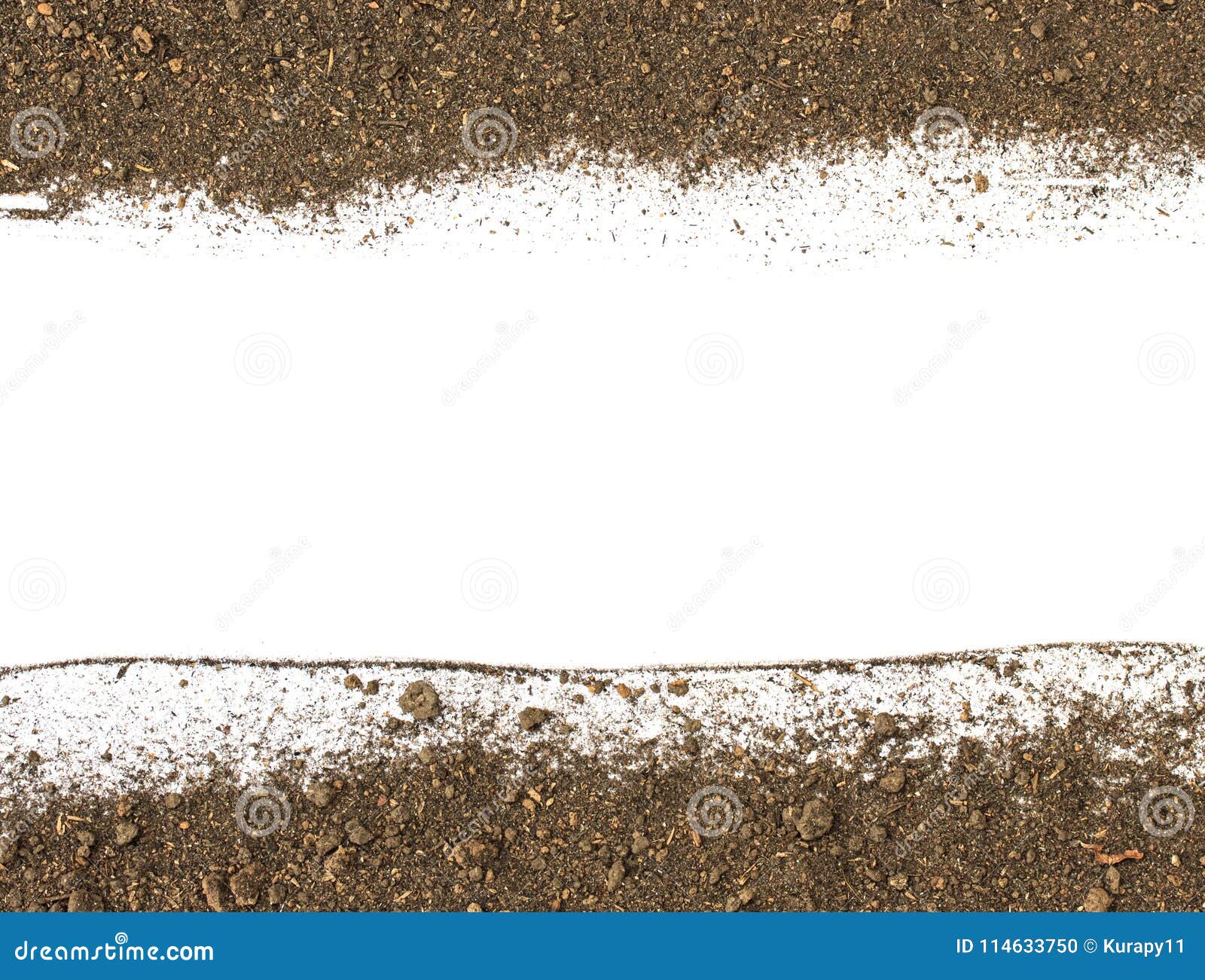 Dirty Earth on White Background. Stock Photo - Image of dark ...