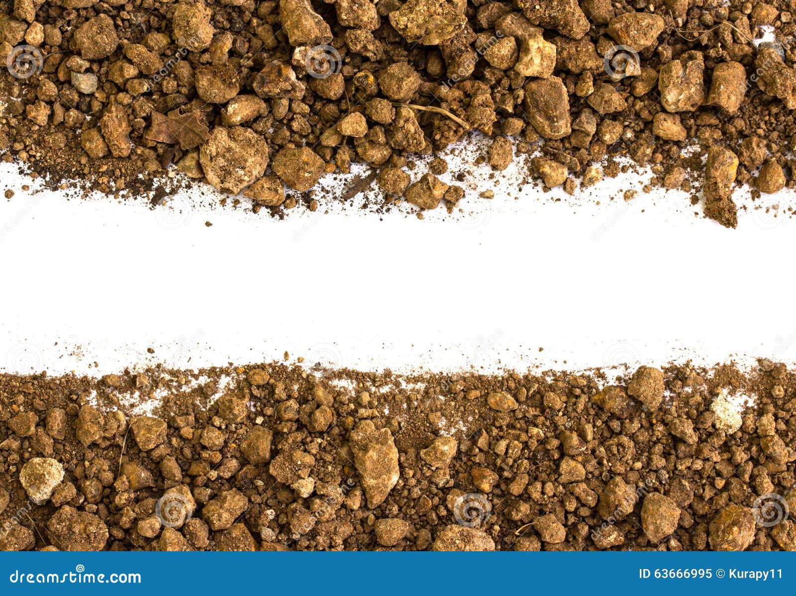 Dirty Earth on White Background. Stock Image - Image of copy, dirt ...