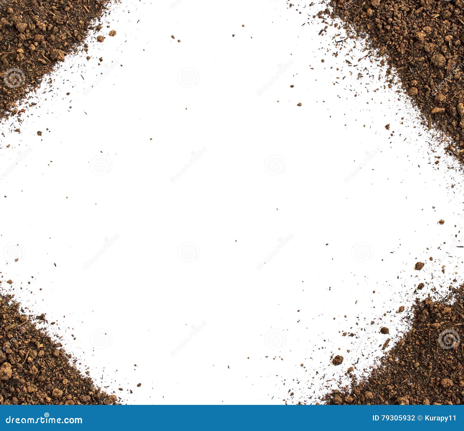 Dirty Earth on White Background. Stock Photo - Image of effect ...