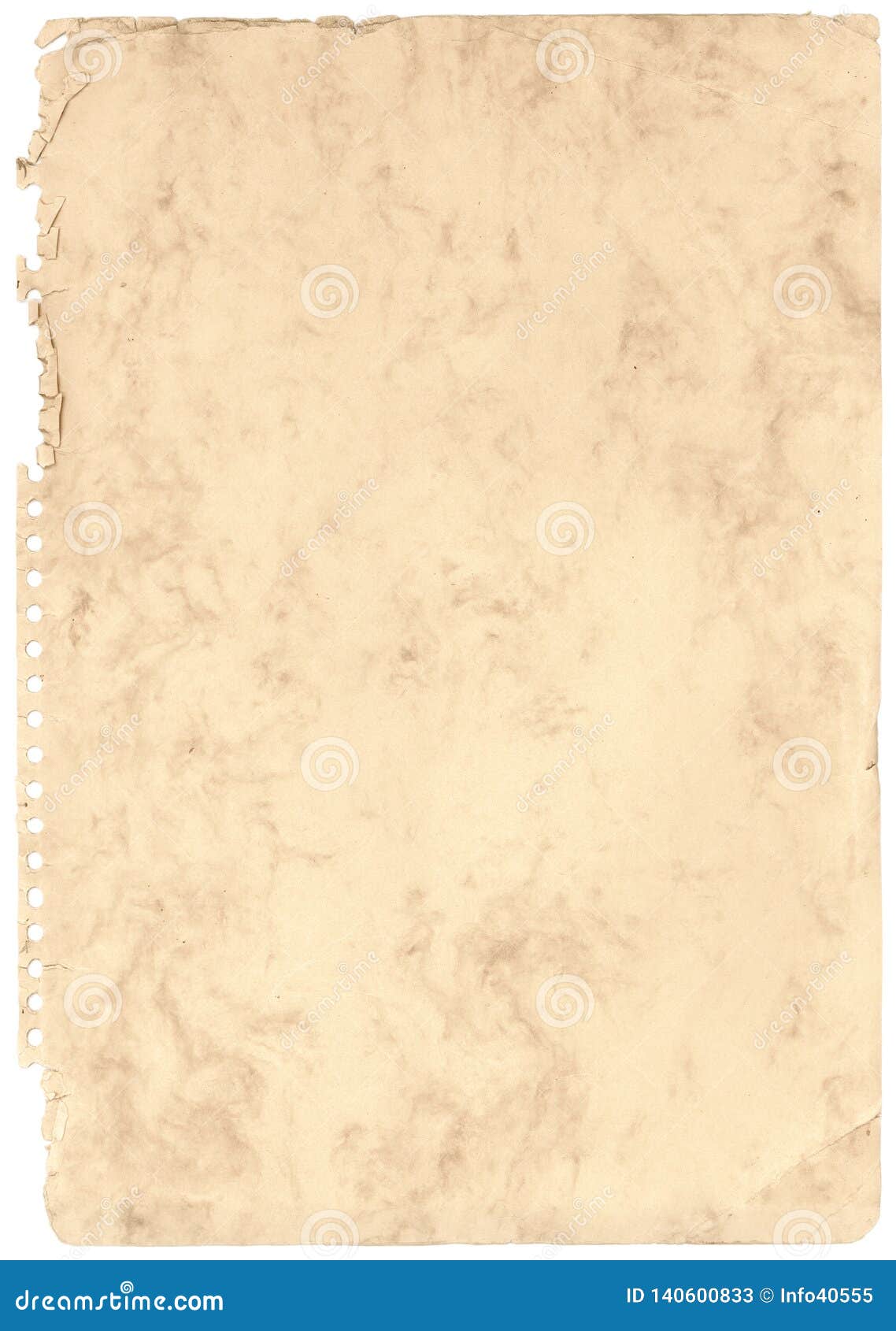 Dirty empty A4 paper stock image. Image of text, macrophotography ...