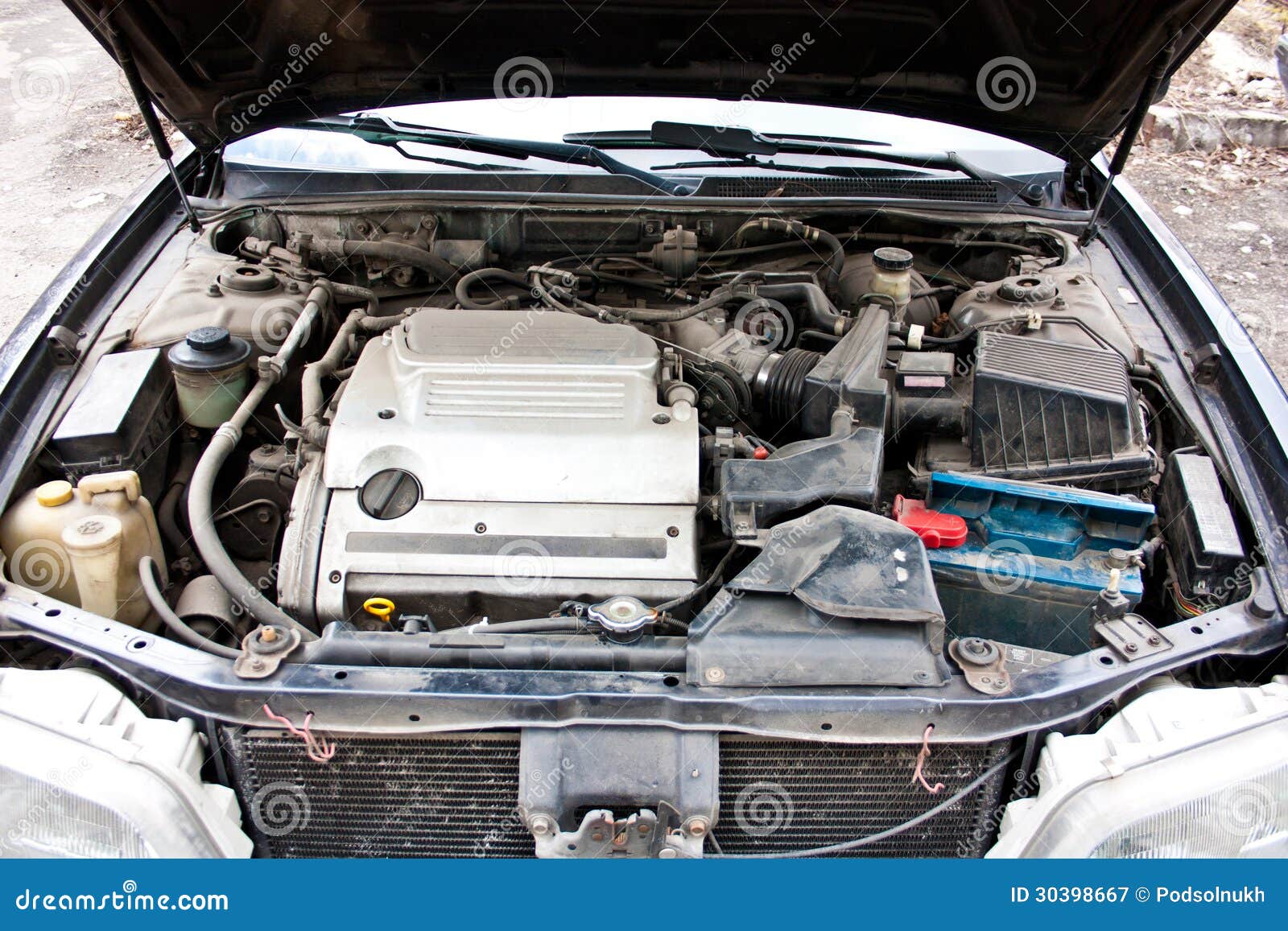Dirty engine stock image. Image of examining, color, caucasian - 30398667