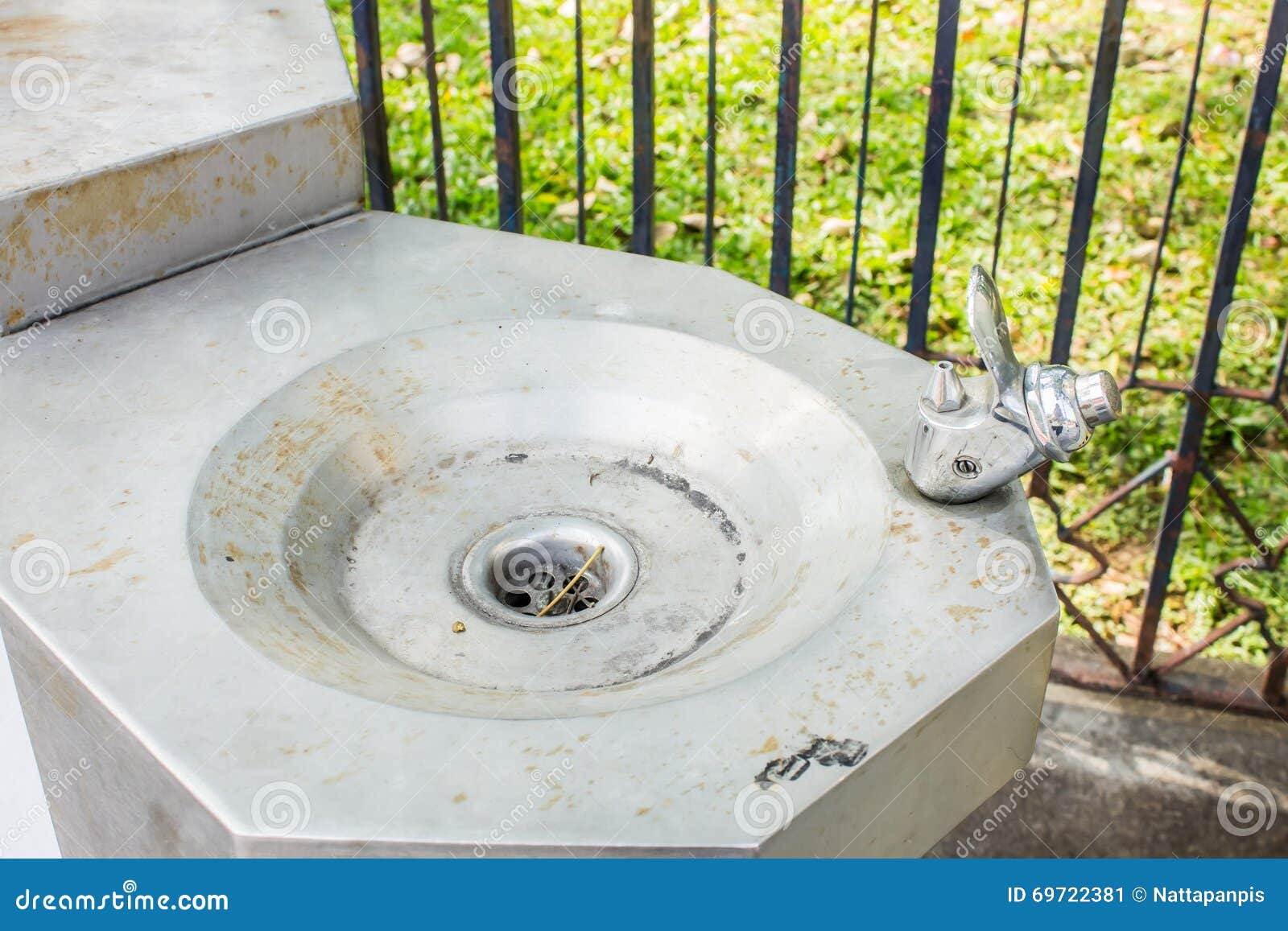 Dirty faucet stock image. Image of refresh, water, stainless - 69722381