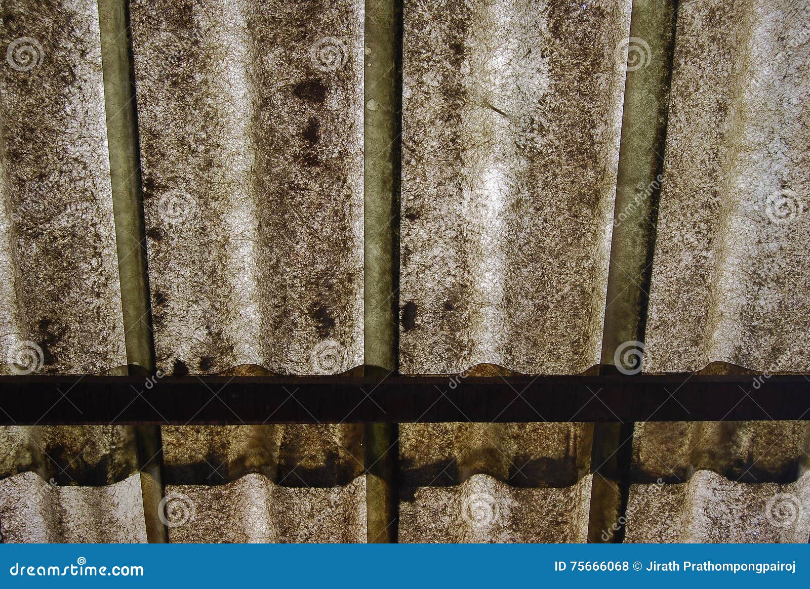 Dirty Fiber Roof Background Stock Photo - Image of scratched, detail ...