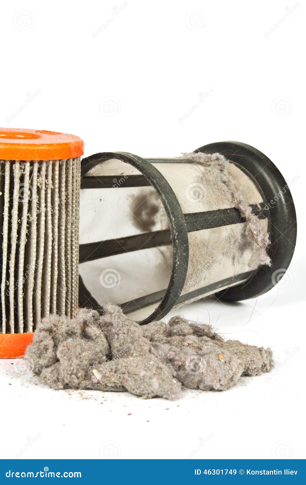 Dirty Filter Vacuum Cleaner Stock Image - Image of household, dust ...
