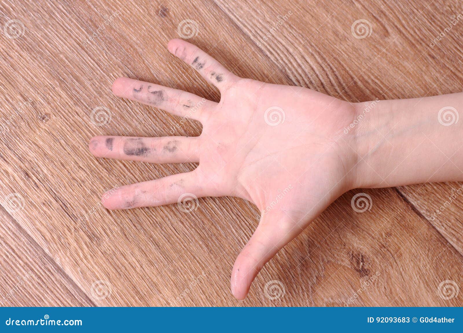 Dirty fingers stock image. Image of open, dirty, woman - 92093683