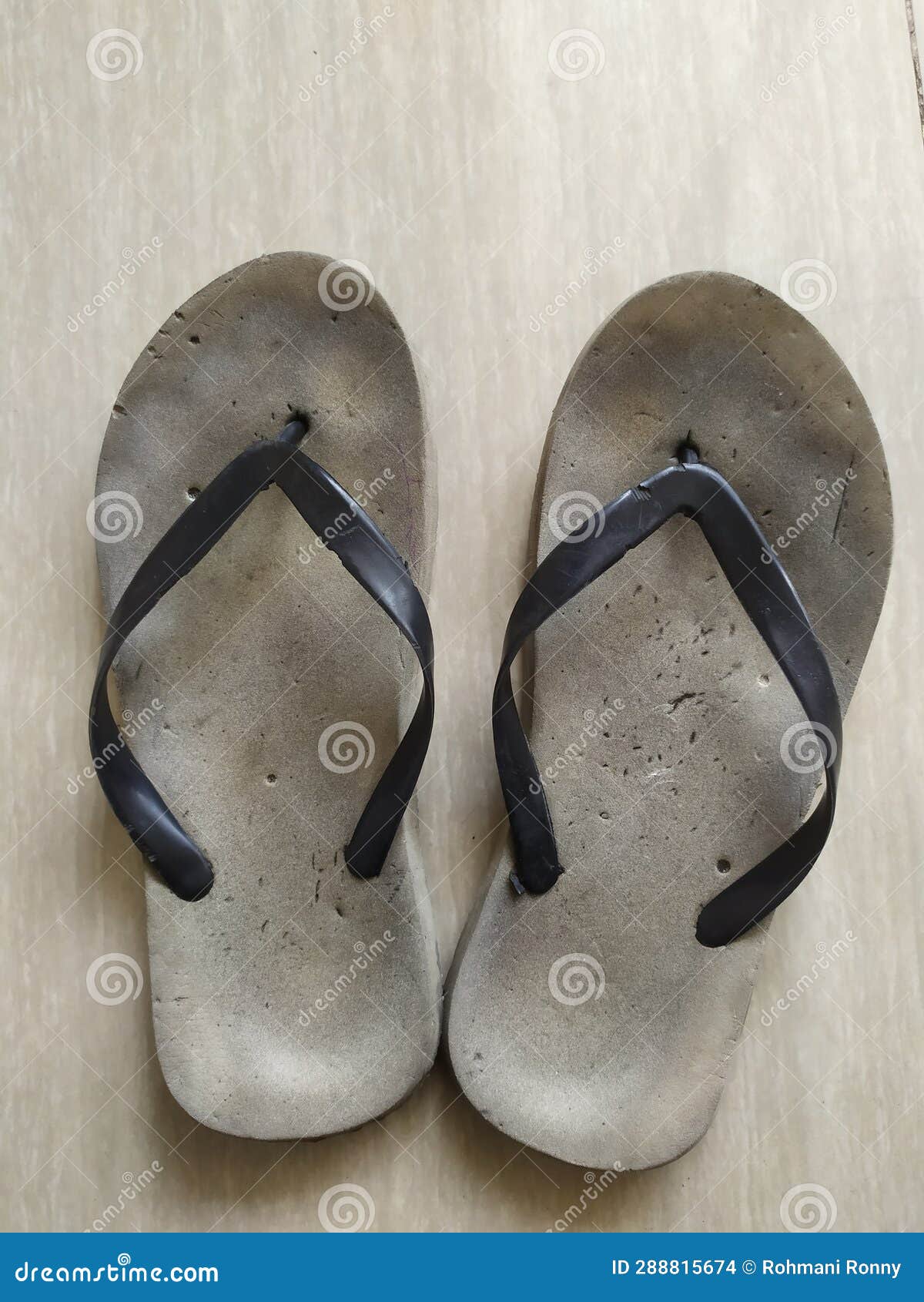 Dirty flip-flops stock photo. Image of never, mahal - 288815674