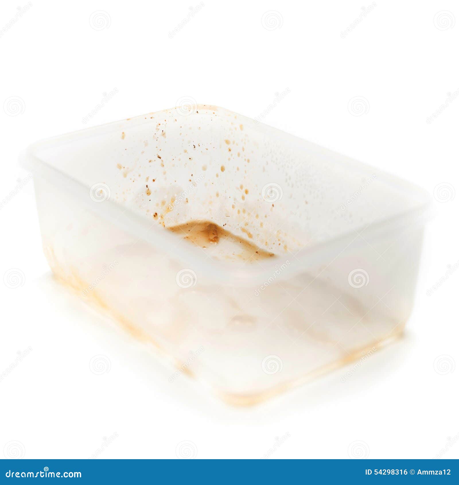 Dirty Food Waste In Plate And Spoon Stock Photo | CartoonDealer.com ...