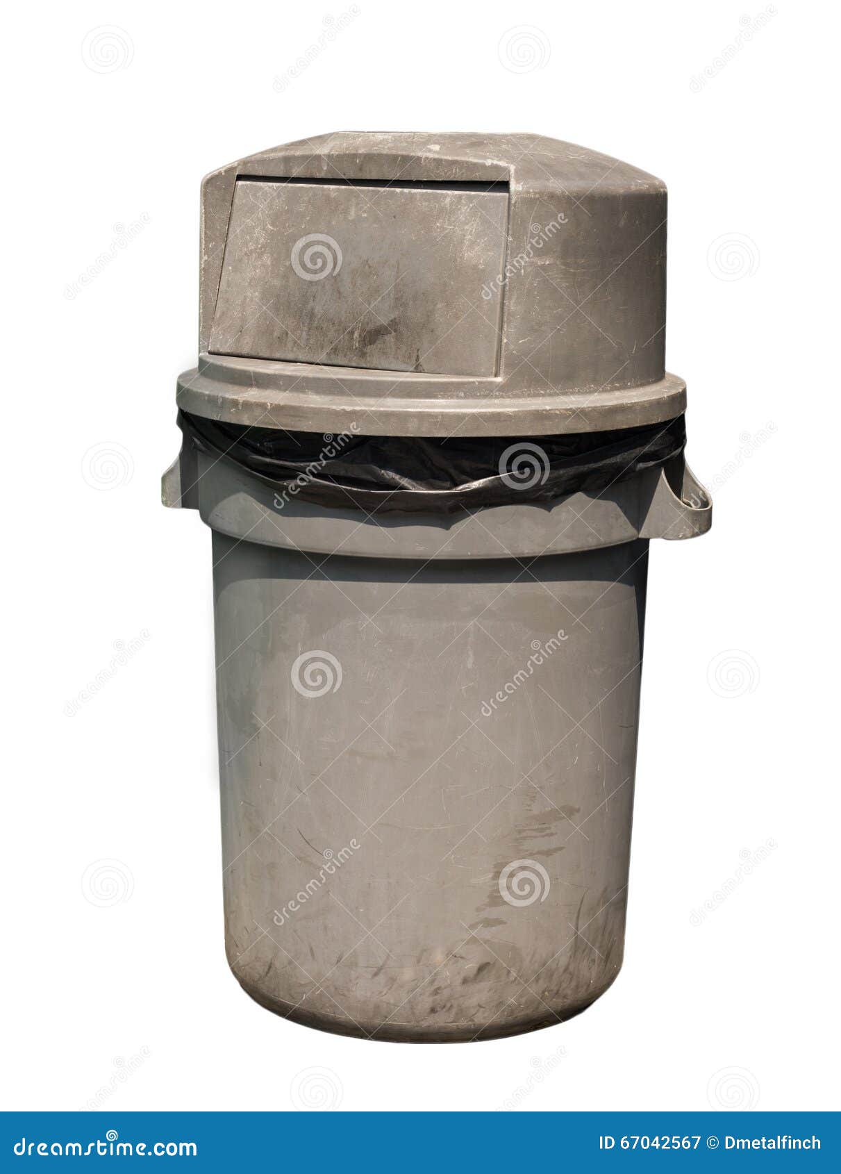 Dirty garbage can stock image. Image of garbage, handle - 67042567