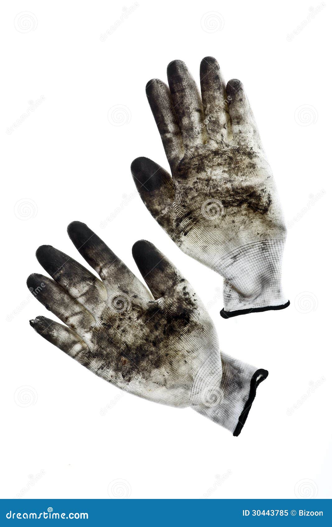Dirty gloves stock image. Image of industry, isolated - 30443785