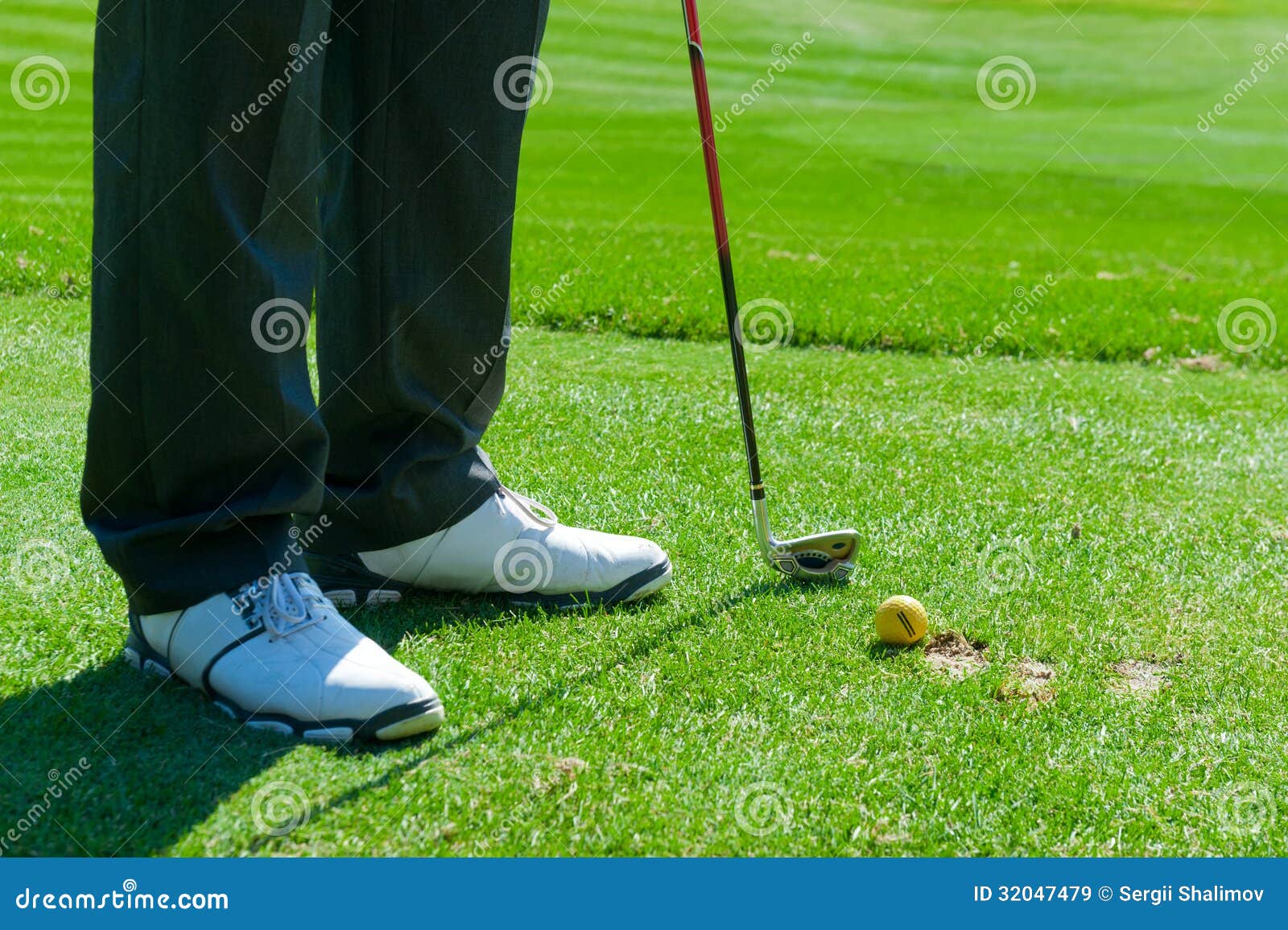 Dirty golf clubs stock image. Image of activity, golf - 32047479