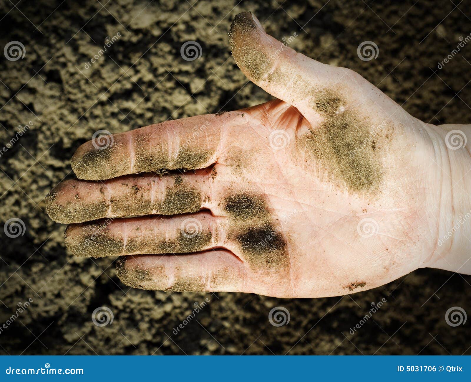 Dirty Hand. Picture Image: 5031706