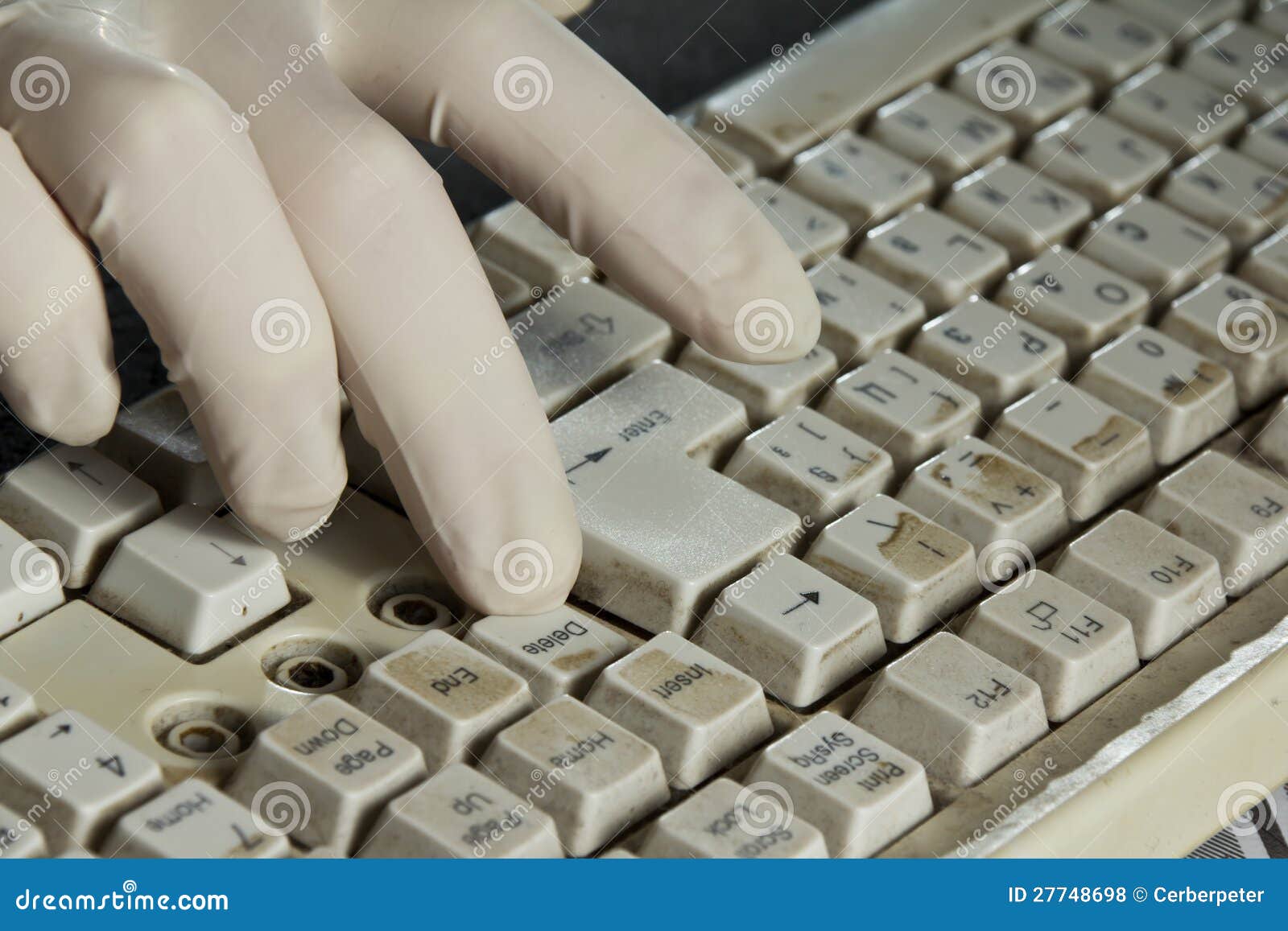 Dirty keyboard stock photo. Image of dirty, nylon, disgusting - 27748698