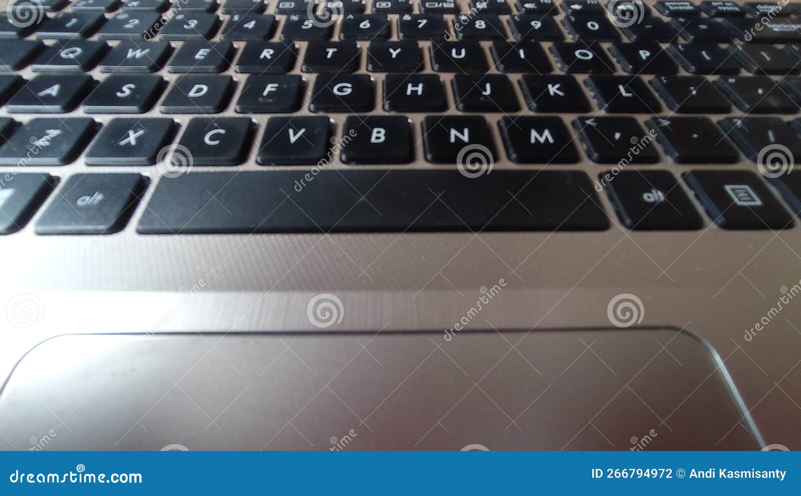 Dirty Keyboard from a Laptop Stock Photo - Image of font, multimedia ...