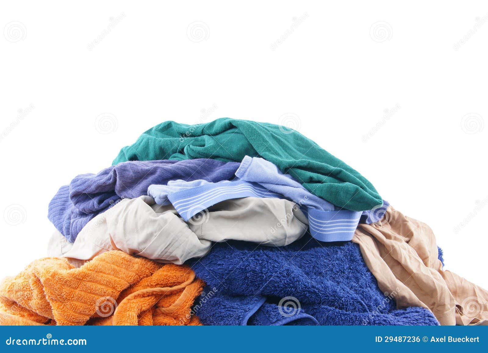 Dirty laundry stock photo. Image of towel, pile, laundry - 29487236