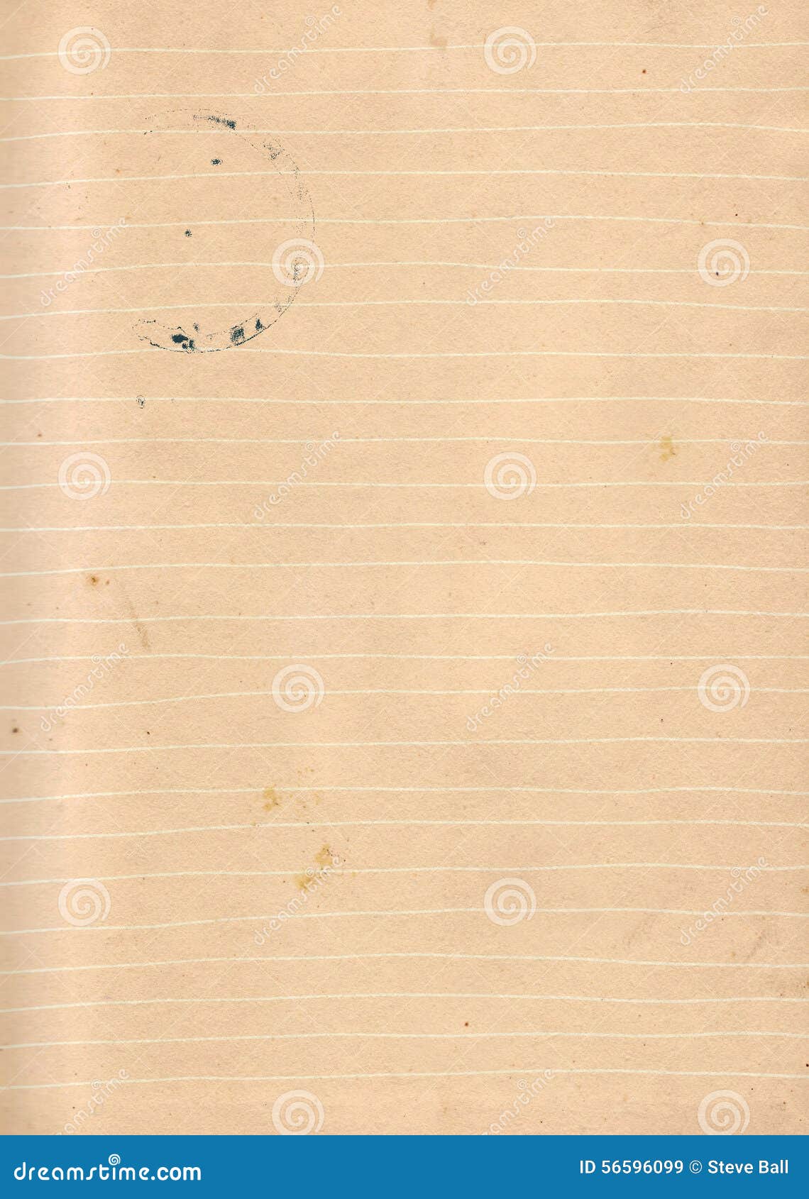 Old Worn Lined Paper Texture Background Stock Photography ...