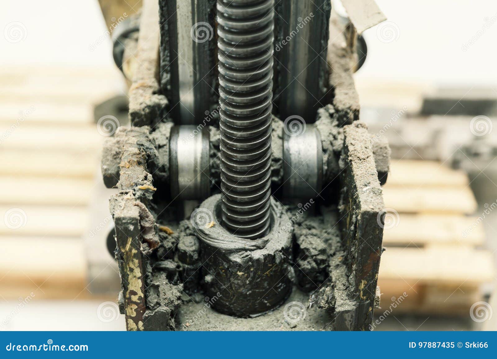 Dirty Mechanical Engineering Stock Image - Image of gears, tool: 97887435