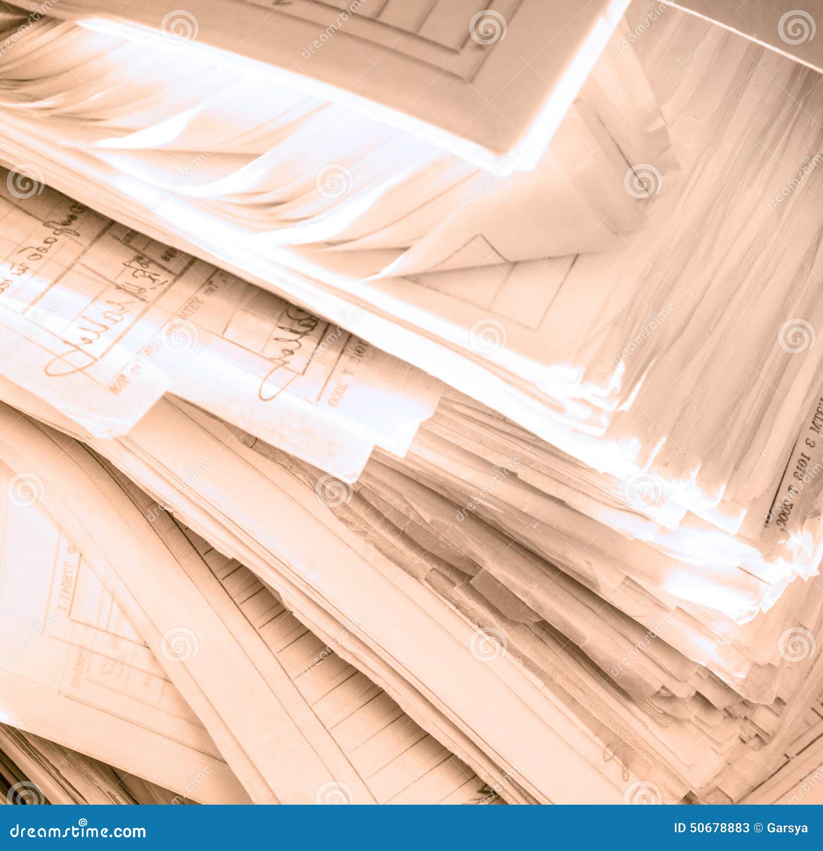 Old Messy Paper Texture Or Background. Stock Image | CartoonDealer.com ...