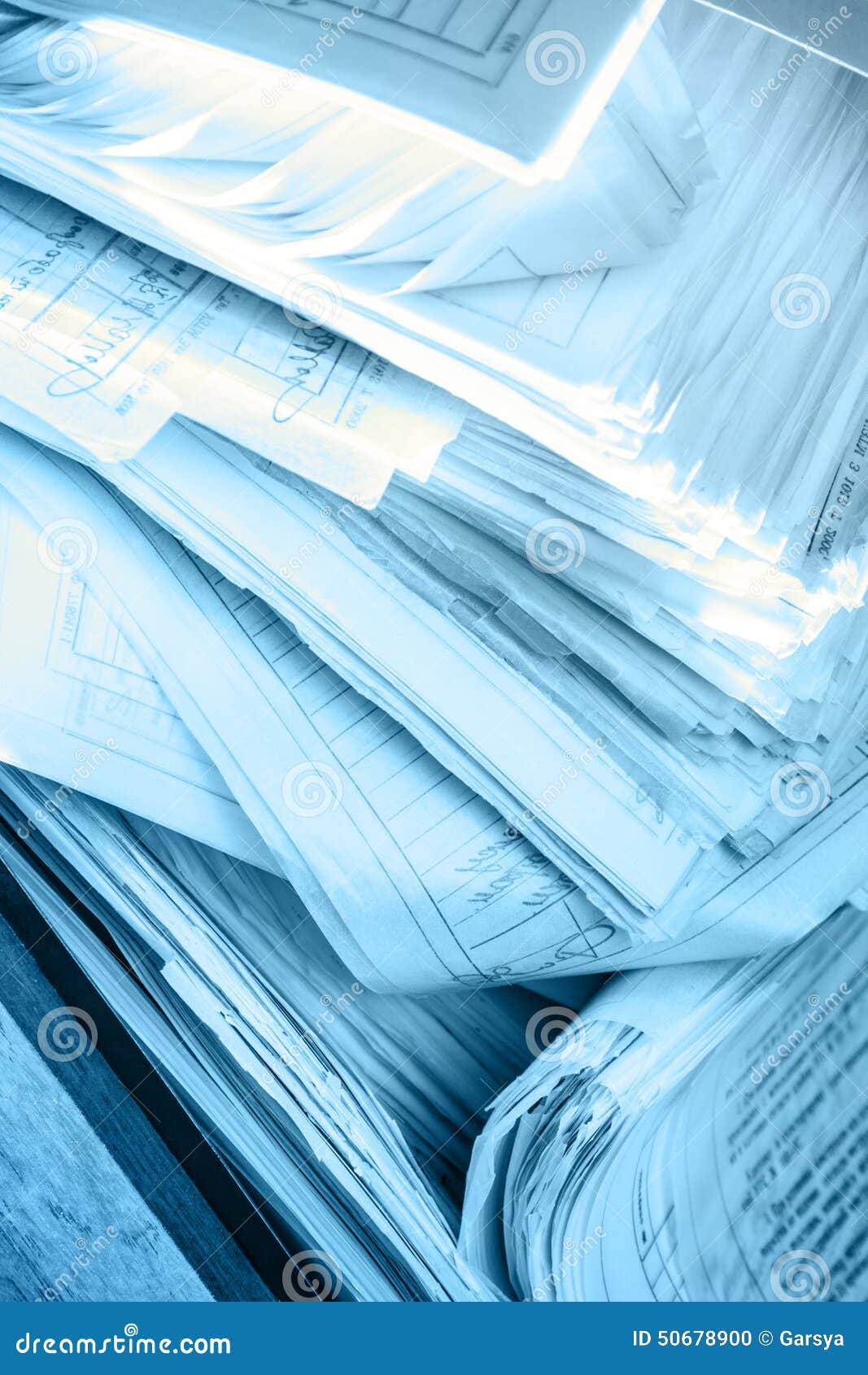 Old Messy Paper Texture Or Background. Stock Image | CartoonDealer.com ...
