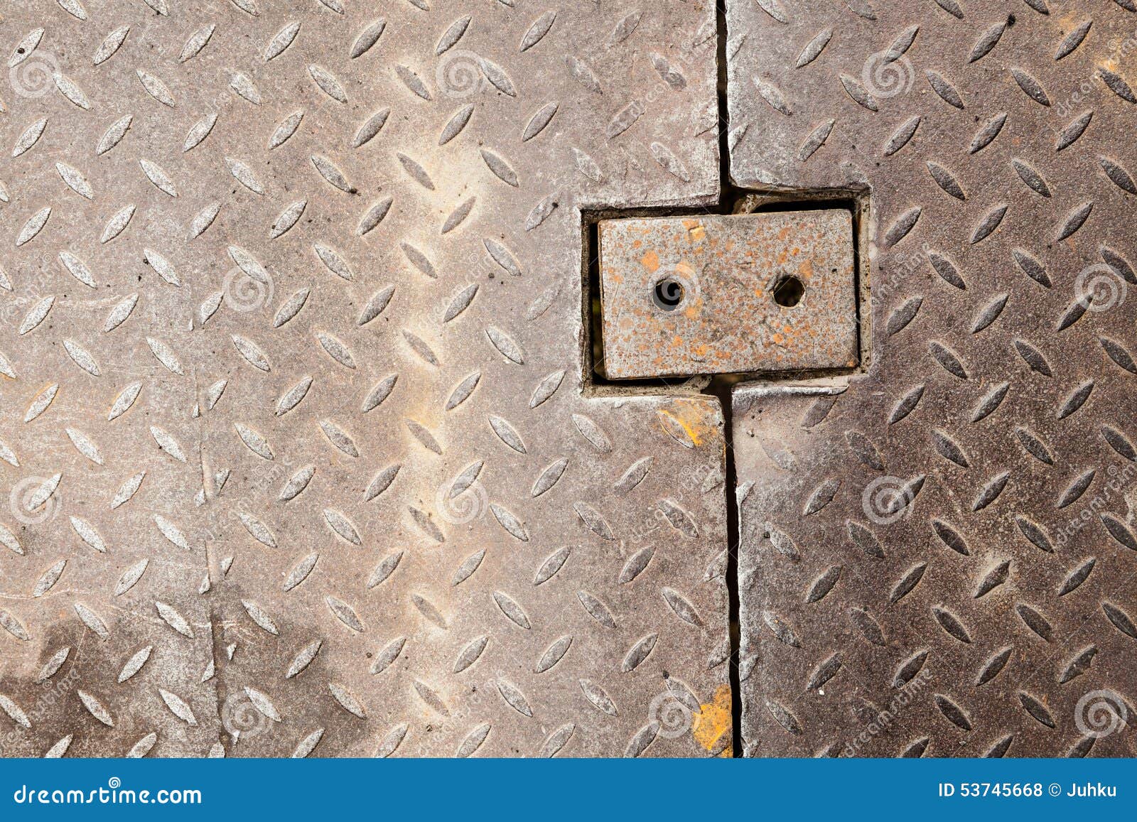 Dirty Metal Diamond Grip Pattern Stock Photo - Image of bumped, grunge ...