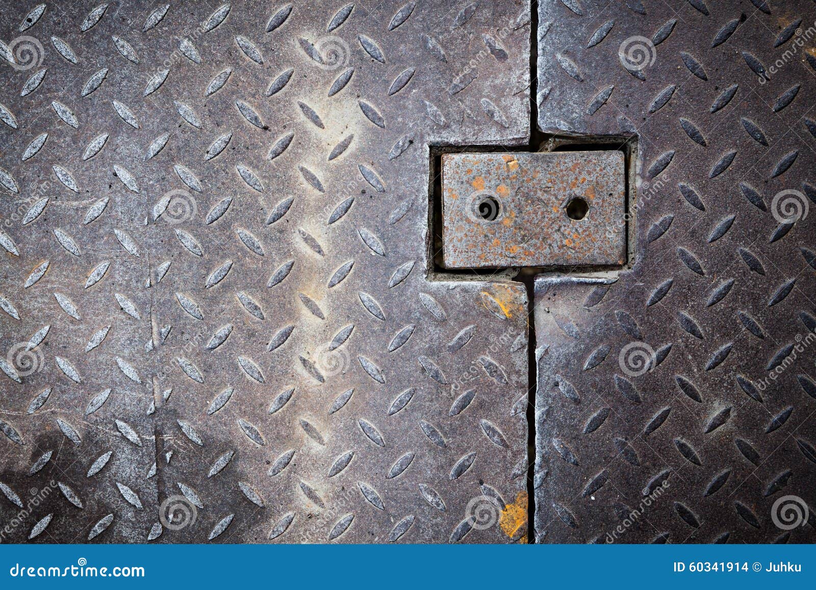 Dirty Metal Diamond Grip Pattern Stock Photo - Image of industrial ...