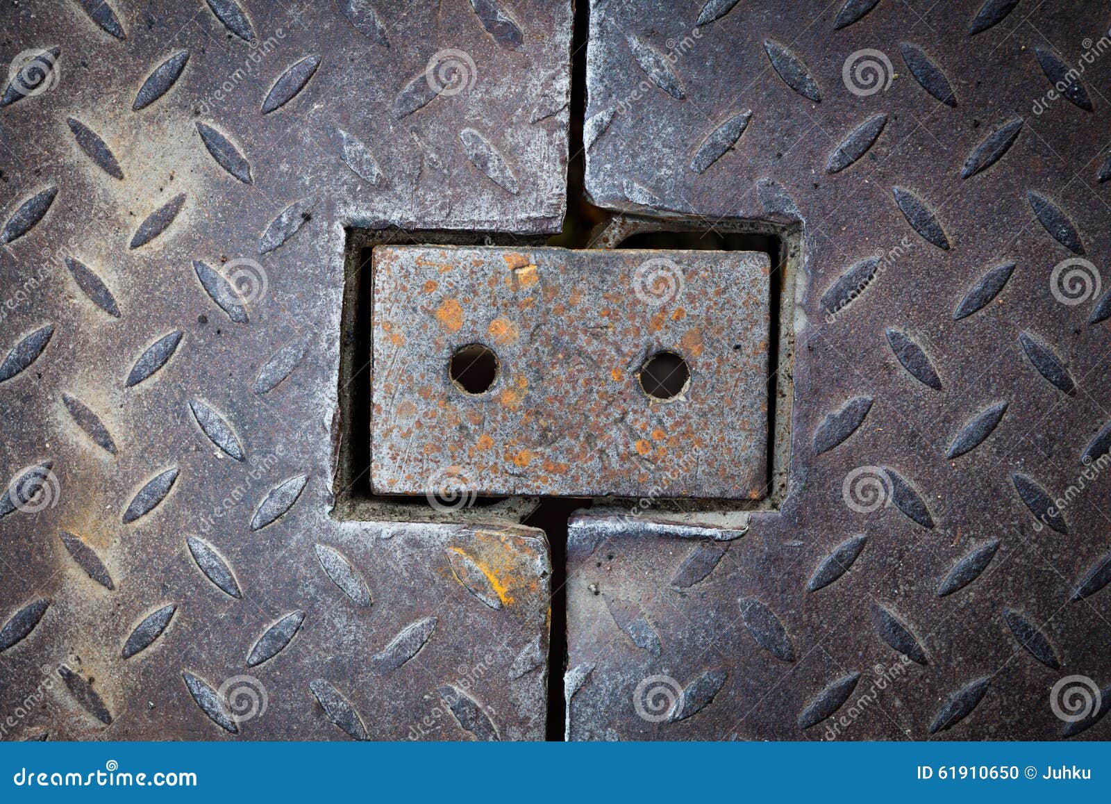 Dirty Metal Diamond Grip Pattern Stock Photo - Image of grid, backdrop ...