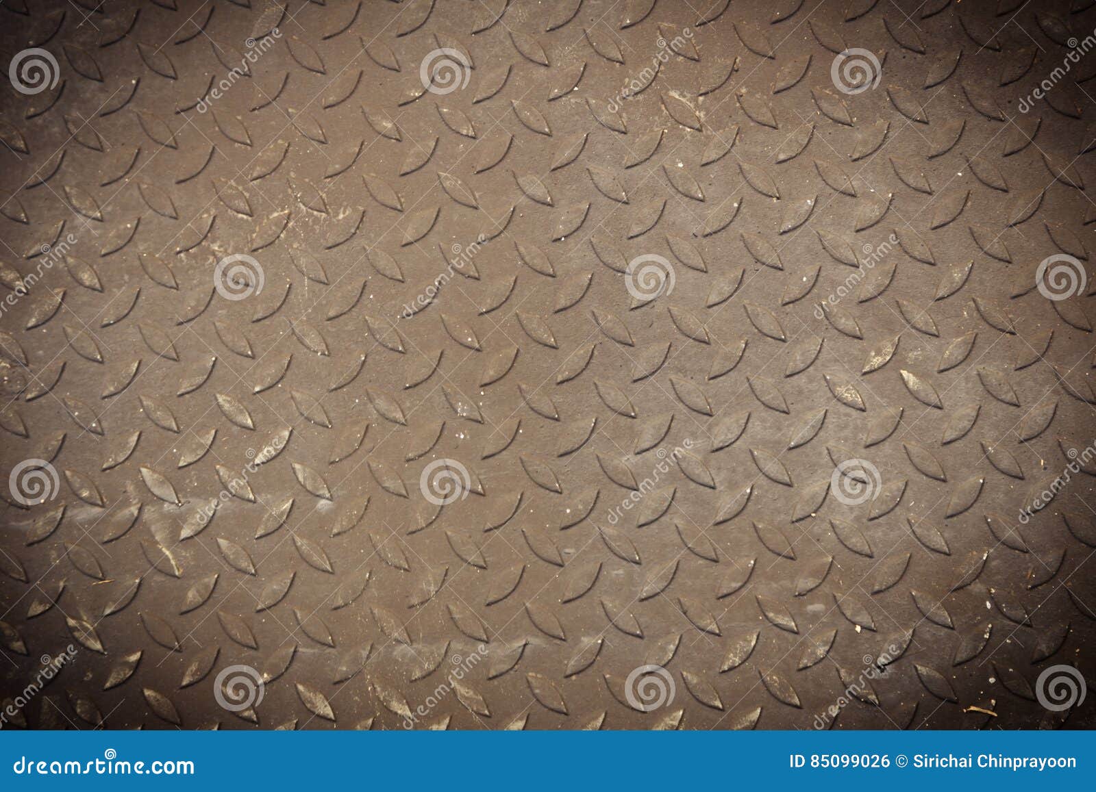 Dirty Metal Diamond Grip Pattern Texture and Background Stock Photo ...