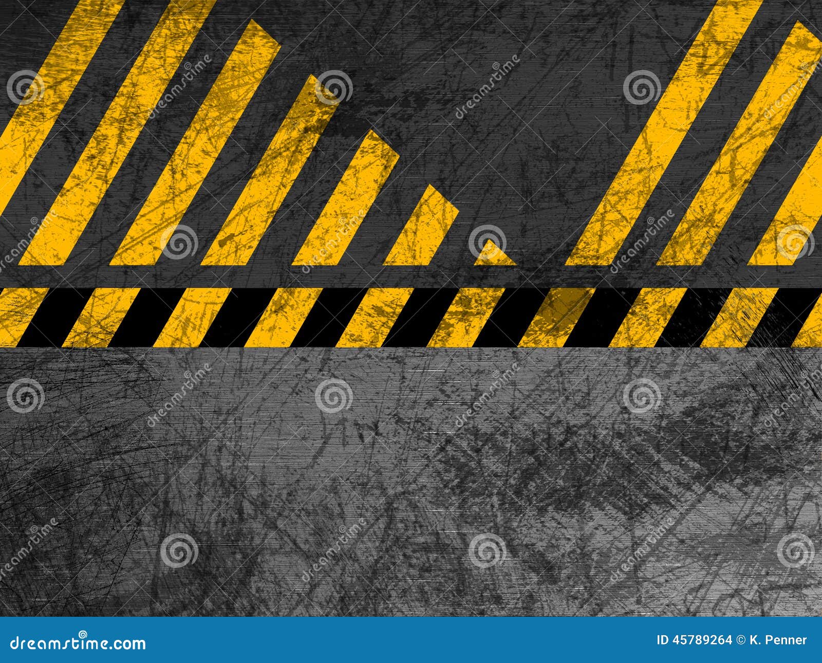 Dirty Metal Texture - Warning Stock Illustration - Illustration of ...