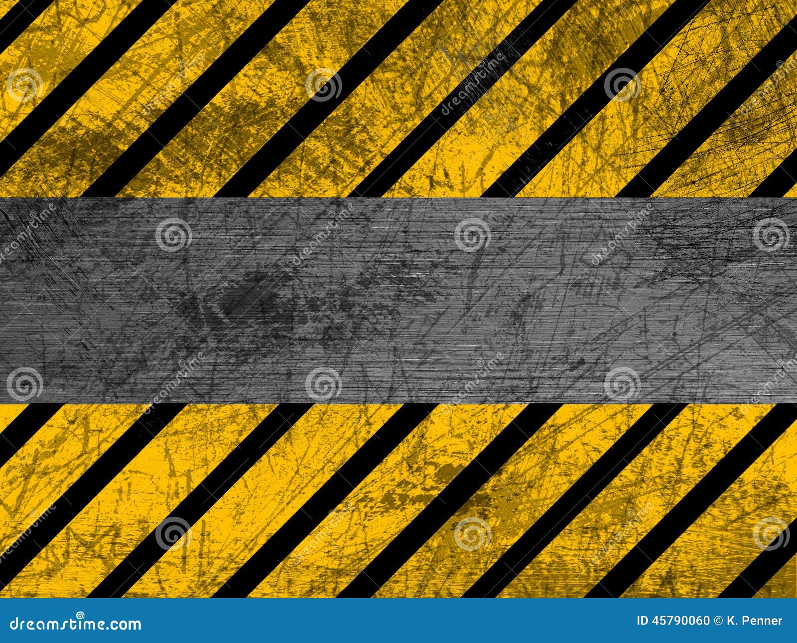 Dirty Metal Texture - Warning Stock Illustration - Illustration of ...