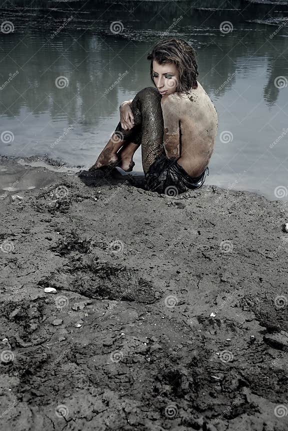 Dirty model stock image. Image of conceptual, elegant - 6175771