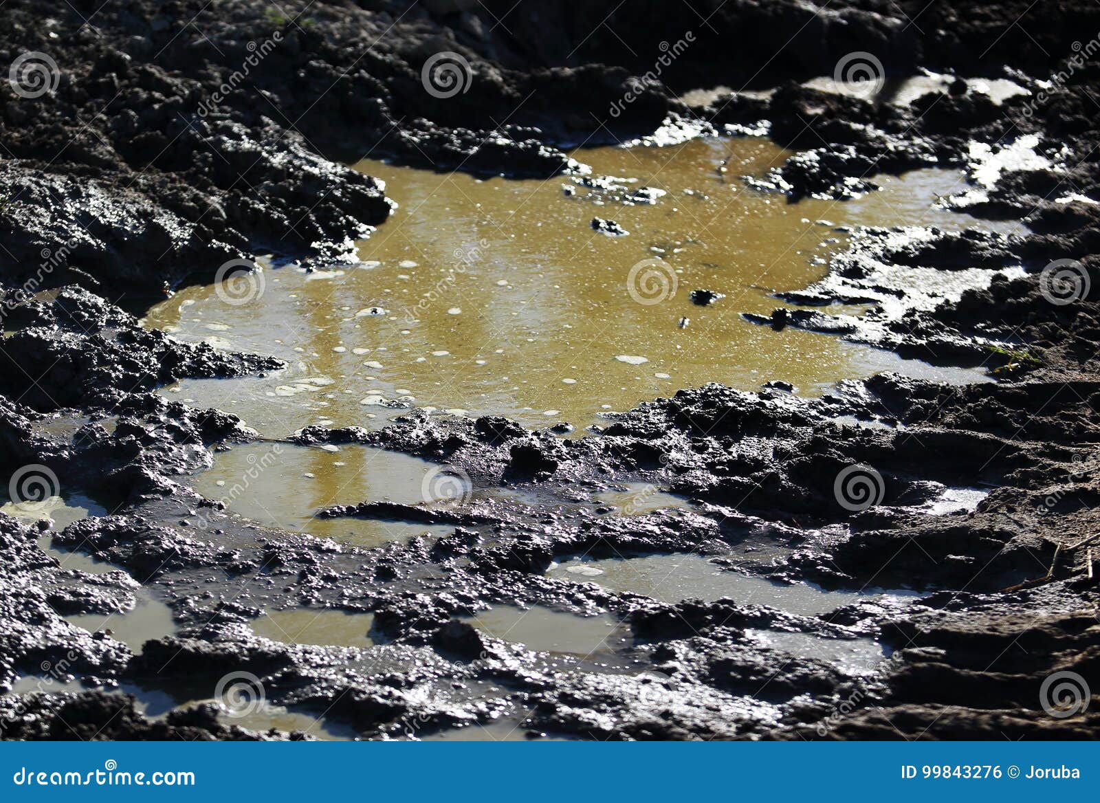 Dirty mud stock photo. Image of clay, muddy, sand, mere - 99843276