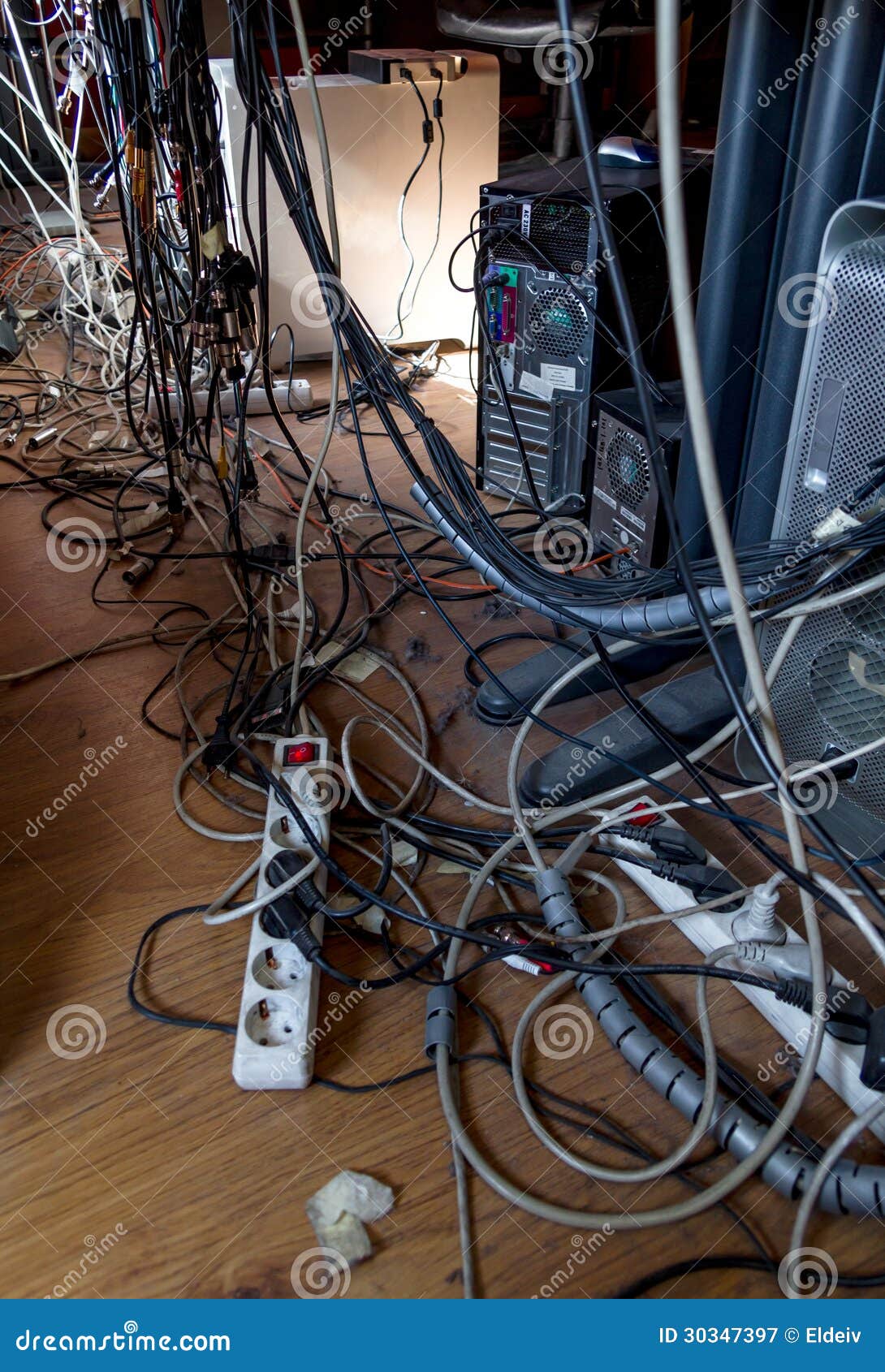 Dirty Office Floor stock image. Image of unsafe, mess - 30347397