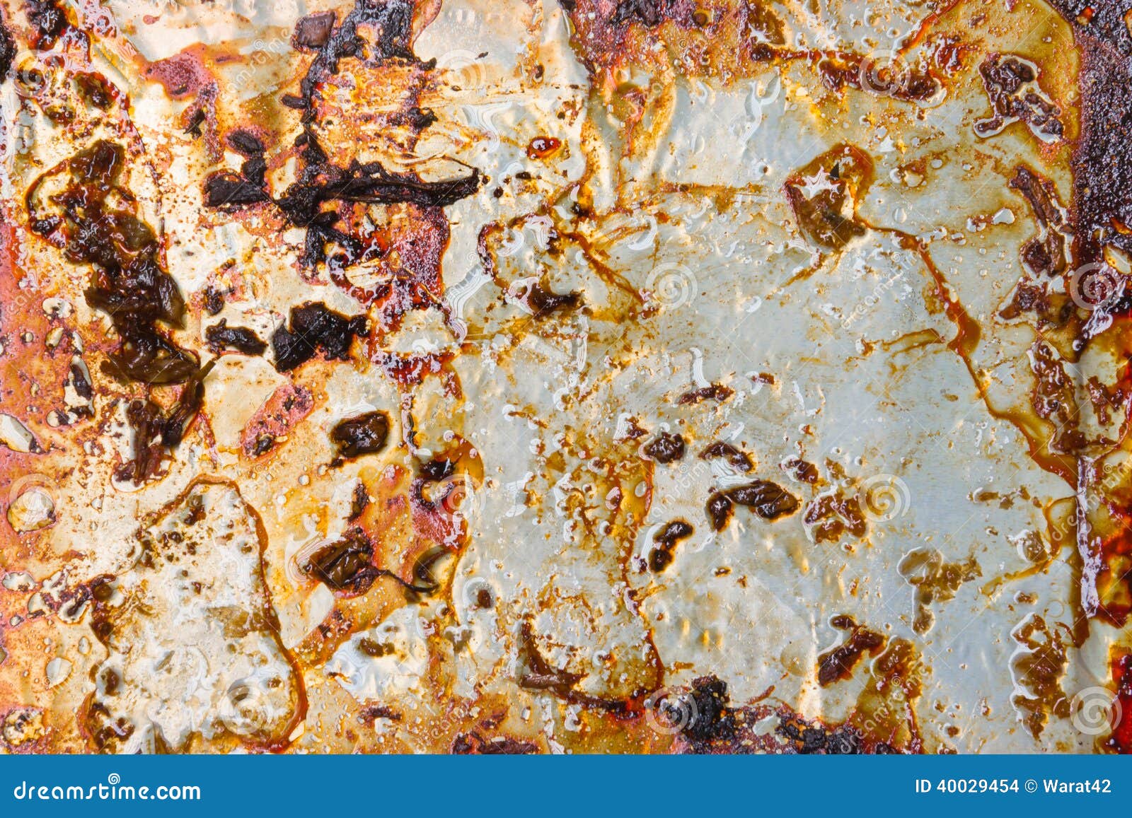 Dirty Oily Kitchenware Closeup Stock Photo - Image of grease, texture ...