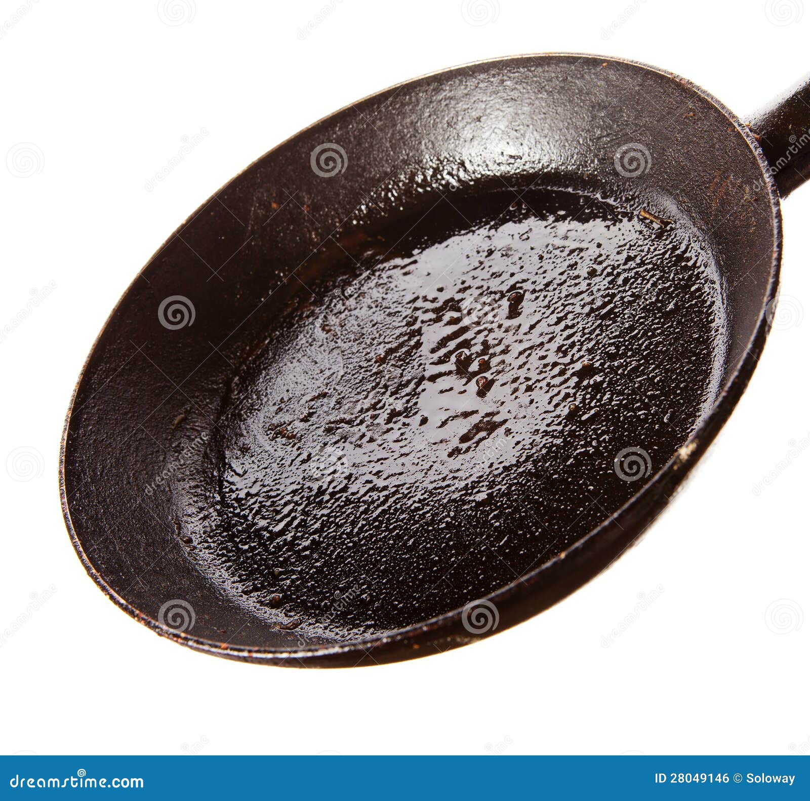 Dirty Oily Pan after Frying Stock Photo - Image of bubble, oily: 28049146