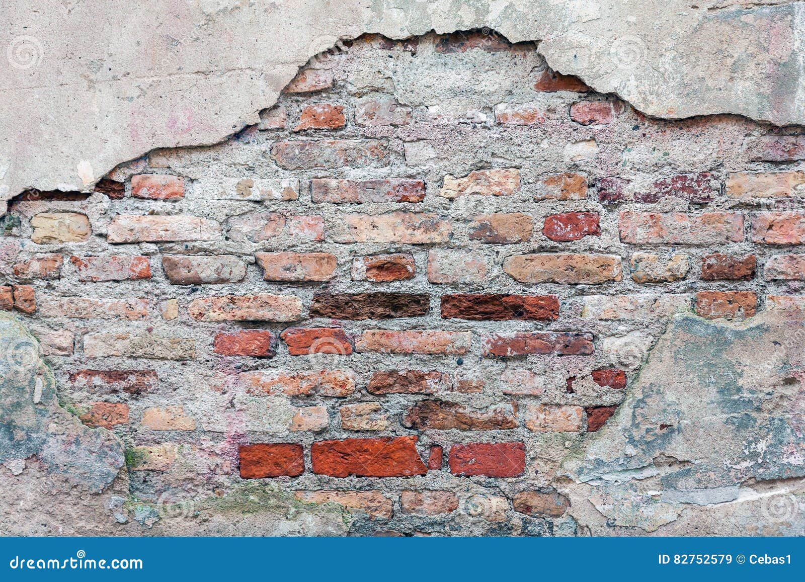 Dirty Brick Wall Background Royalty-Free Stock Image | CartoonDealer ...