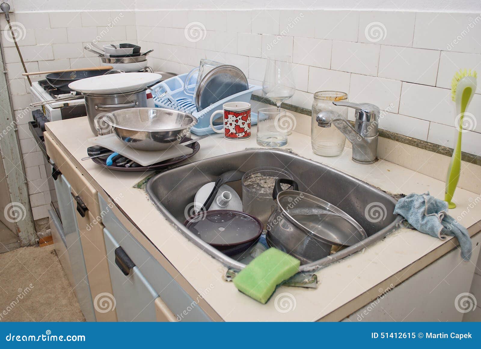 Dirty old kitchen stock image. Image of dirty, grunge - 51412615