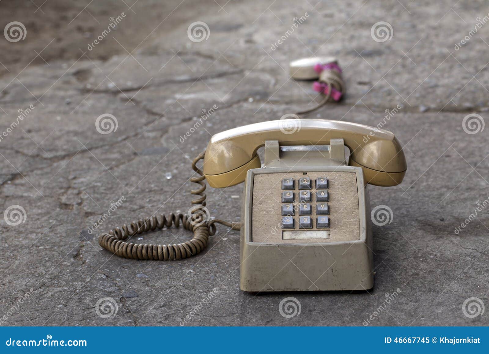 Dirty old phone stock image. Image of ancient, attitude - 46667745