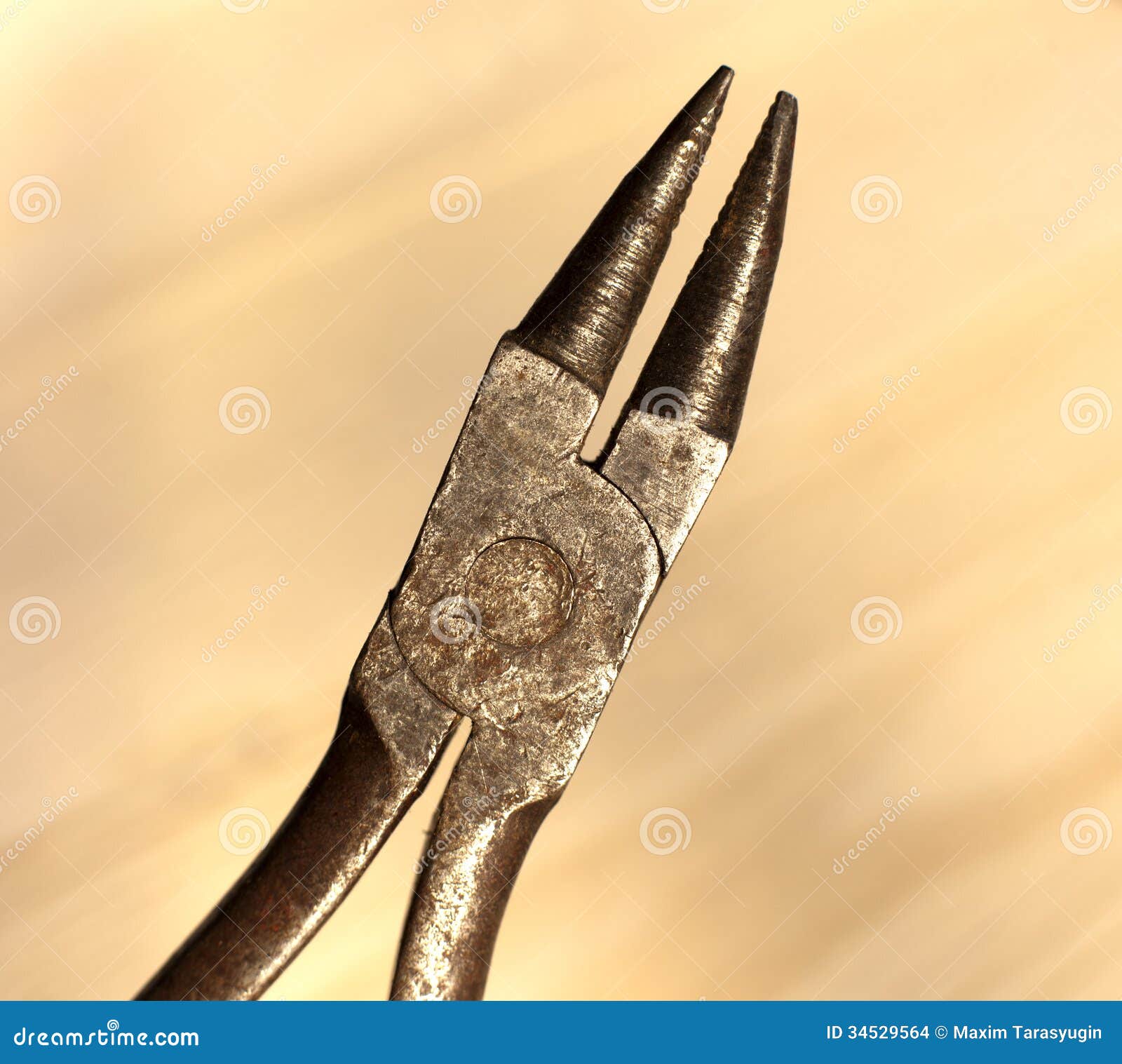 Dirty, Old, Rusty Hand Tools Stock Photo - Image of pliers, grunge ...