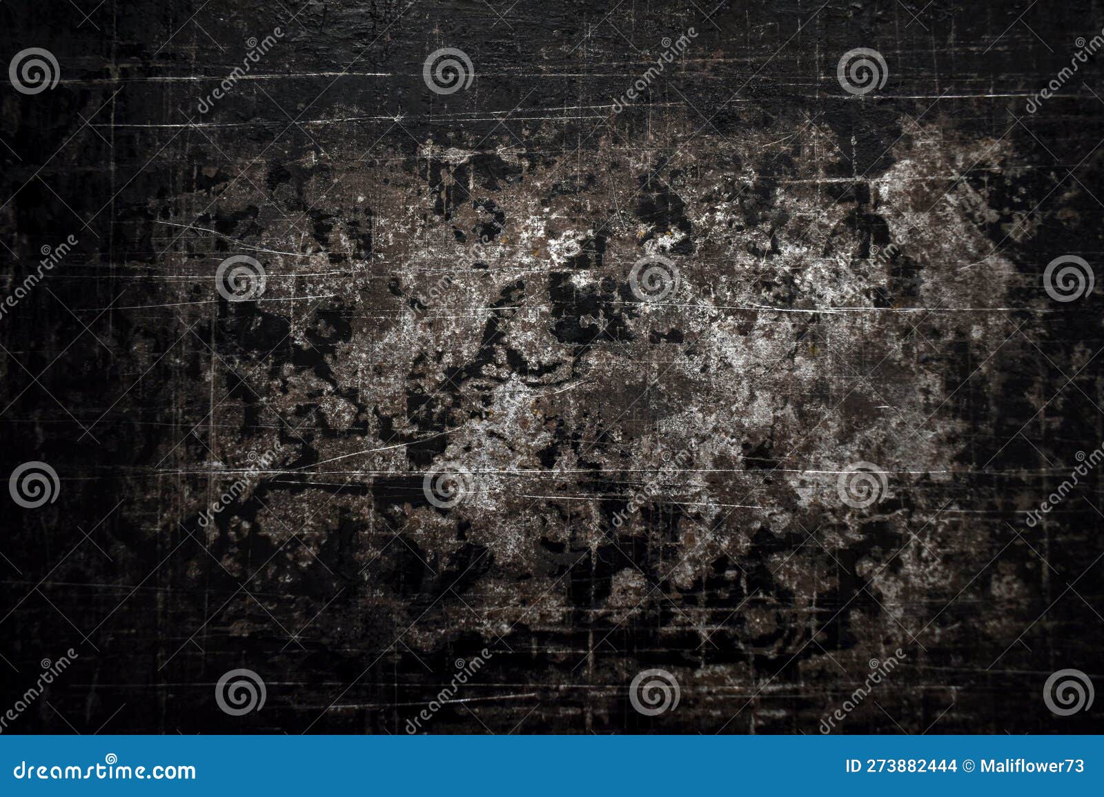 Dirty Old Scratched Metal Tray Texture Background. Stock Photo - Image ...