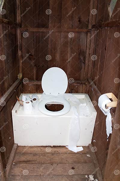 Dirty Outhouse stock photo. Image of outhouse, bacteria - 14942178
