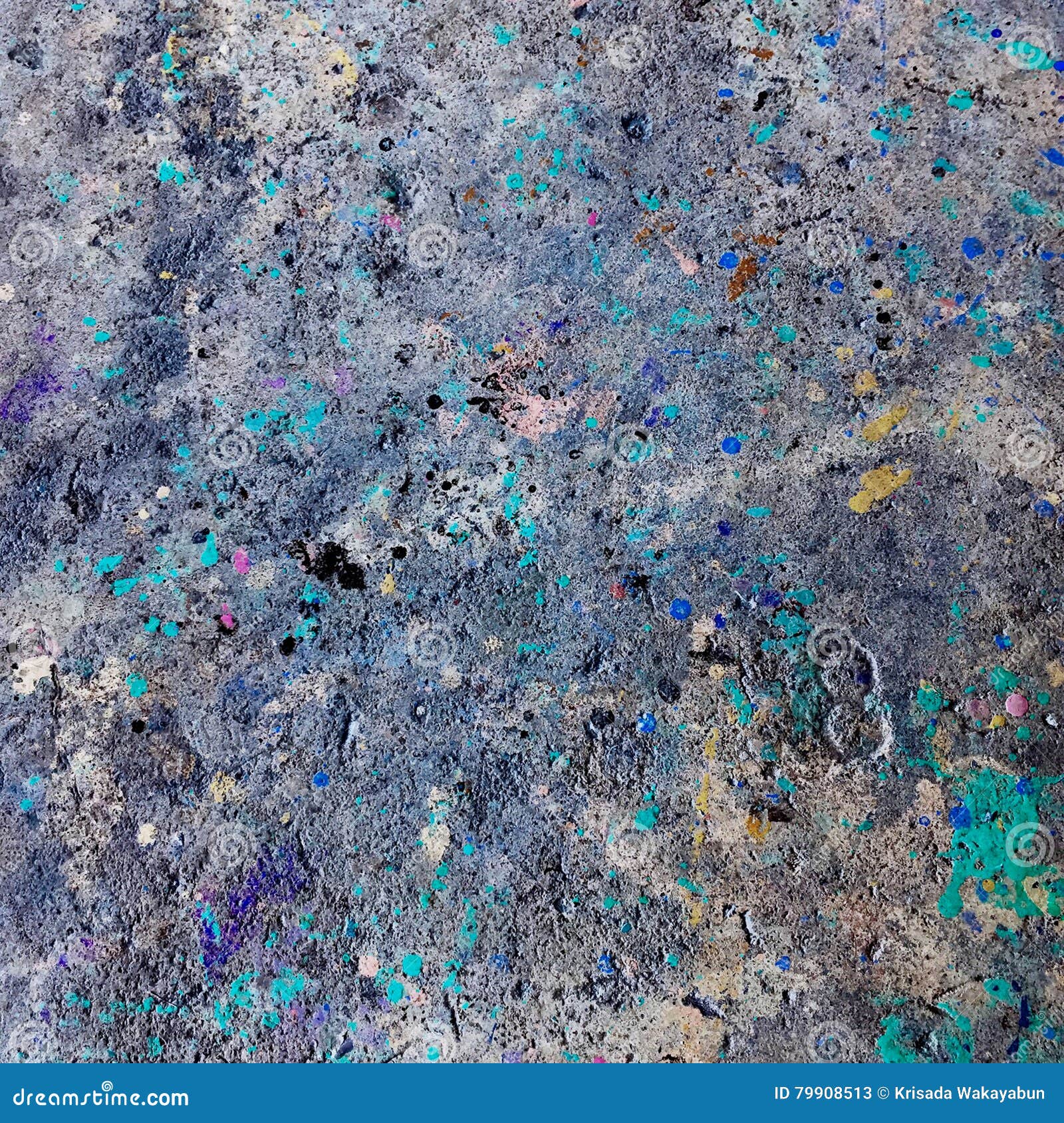 Dirty Paint Mess Floor Background Stock Image - Image of drip, green ...